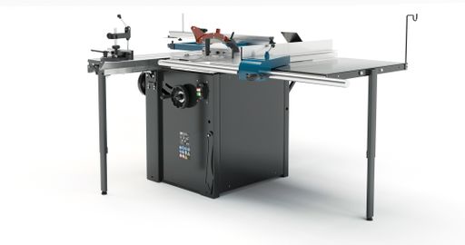 HBM paneelzaag, cirkelzaagtafel met roltaf... | HBM Machines