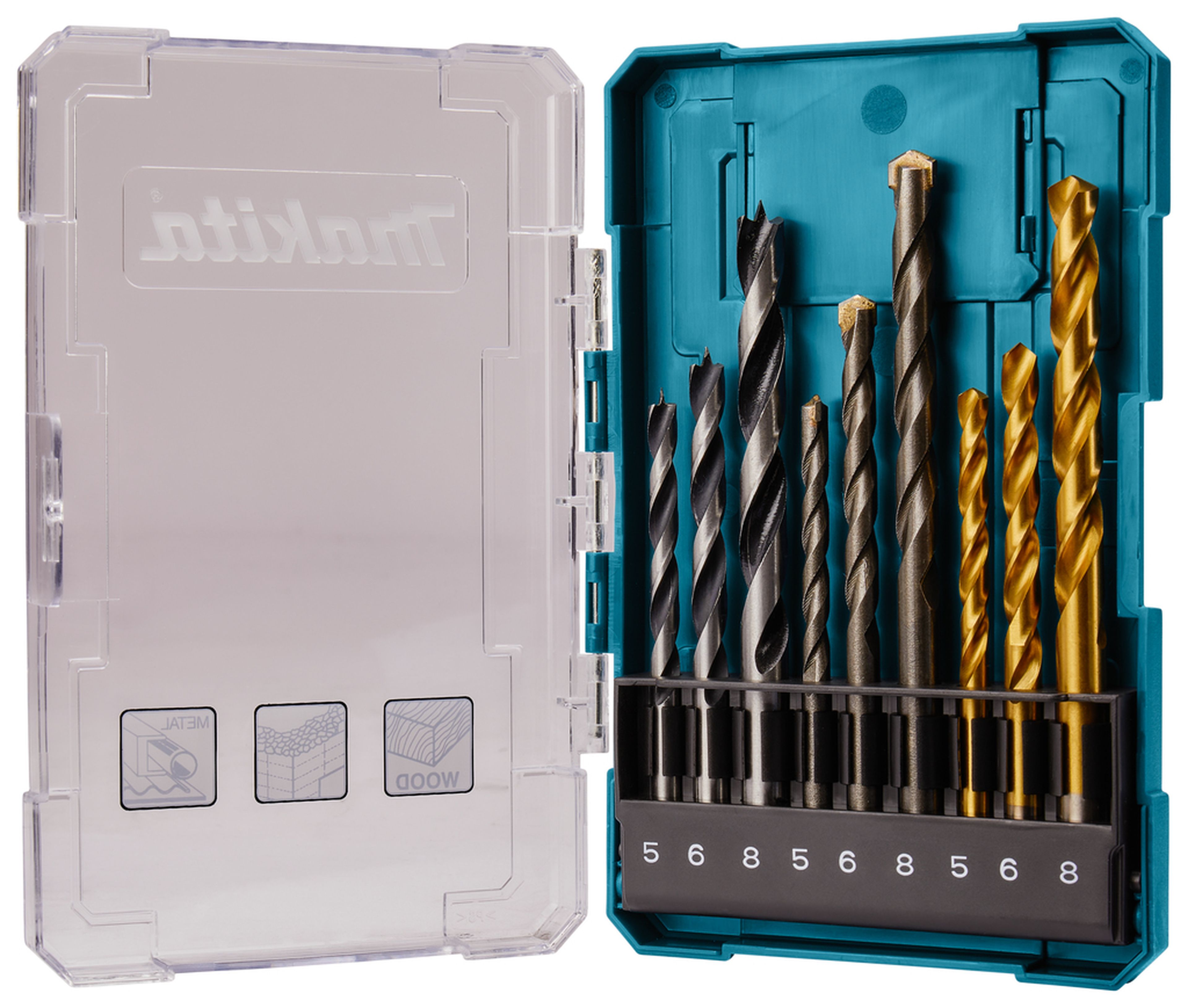 Conjunto de brocas Makita de 9 piezas para... | HBM Machines