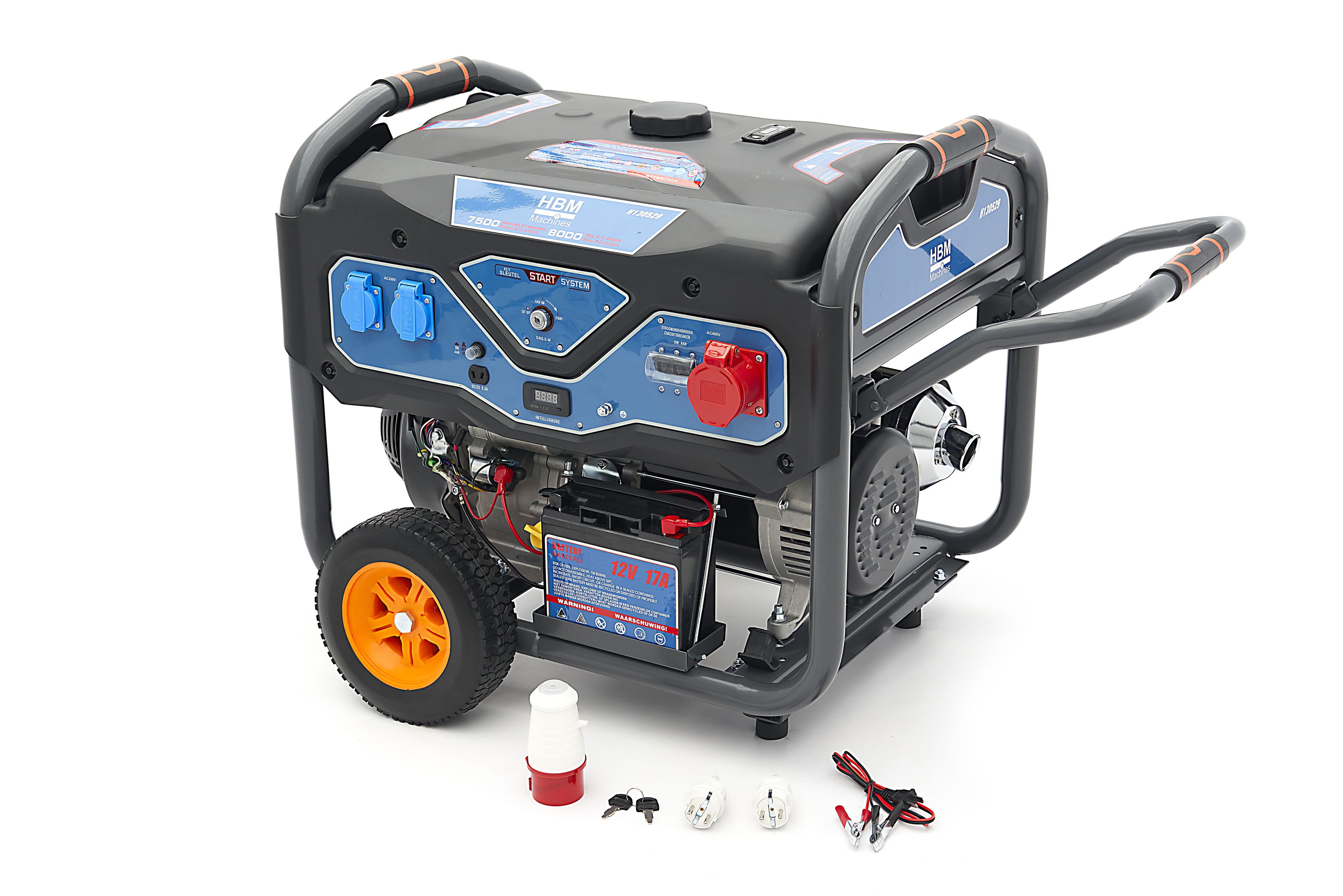 HBM 3800 Watt Krachtstroom Generator, Aggr... | HBM Machines