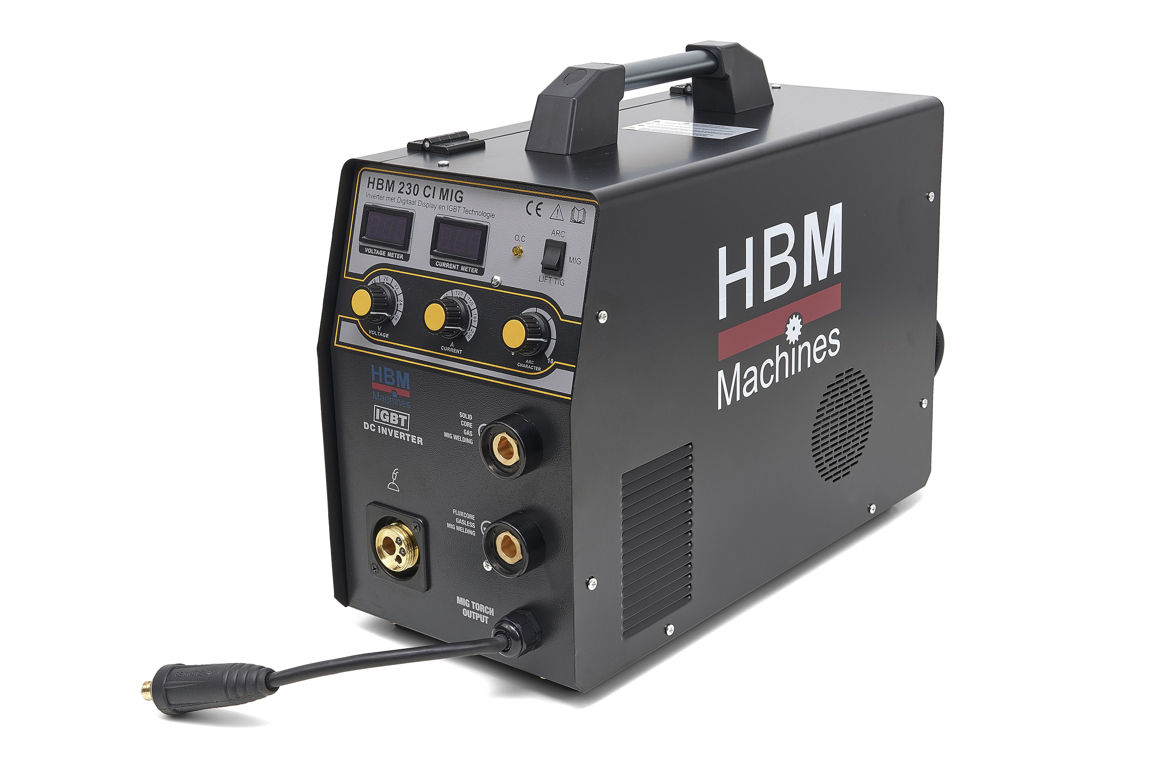 HBM 230 CI MIG-Inverter-Schweißgerät mit D... | HBM Machines