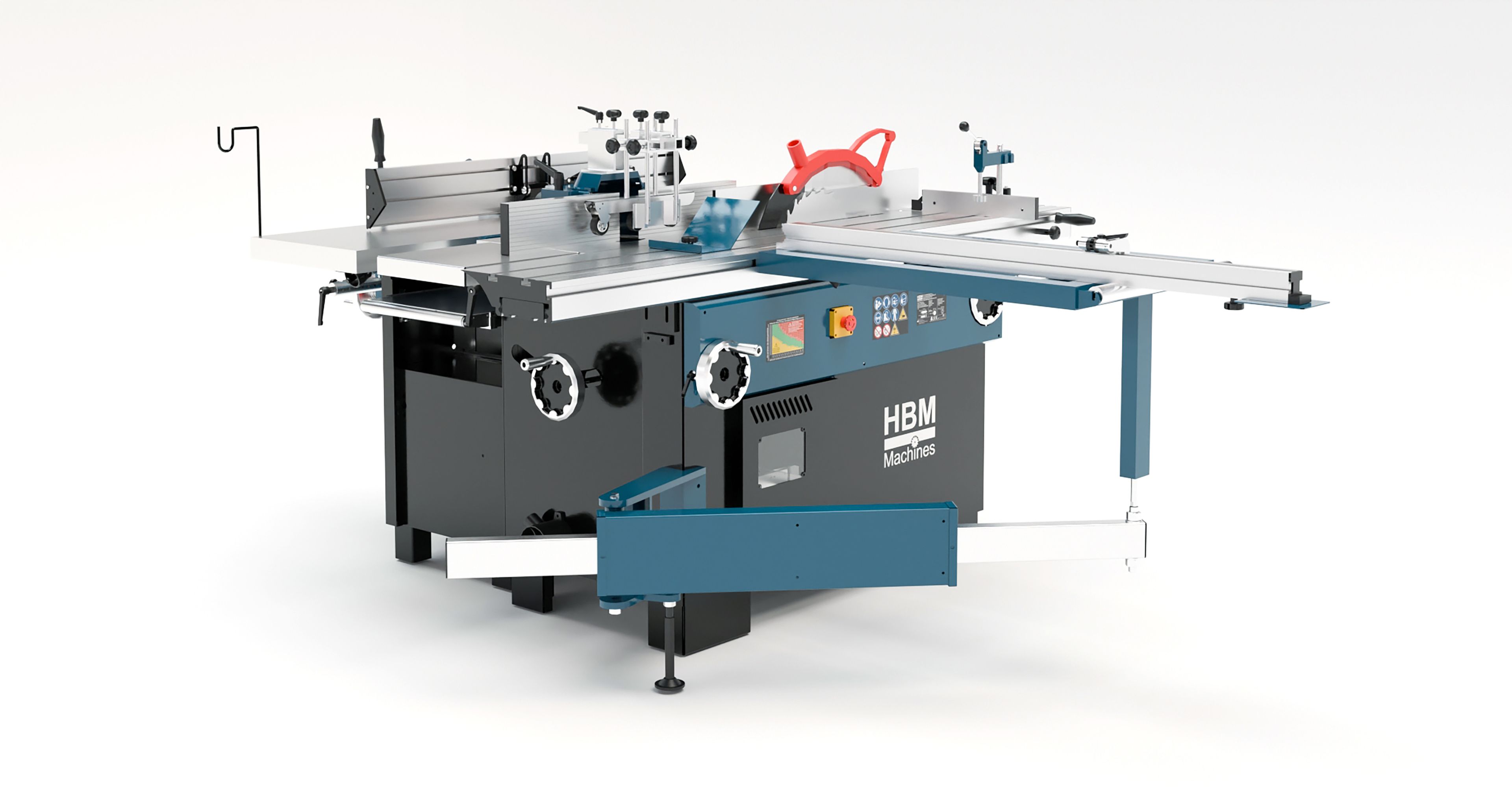 HBM scie à panneau, raboteuse et dégauchis... | HBM Machines