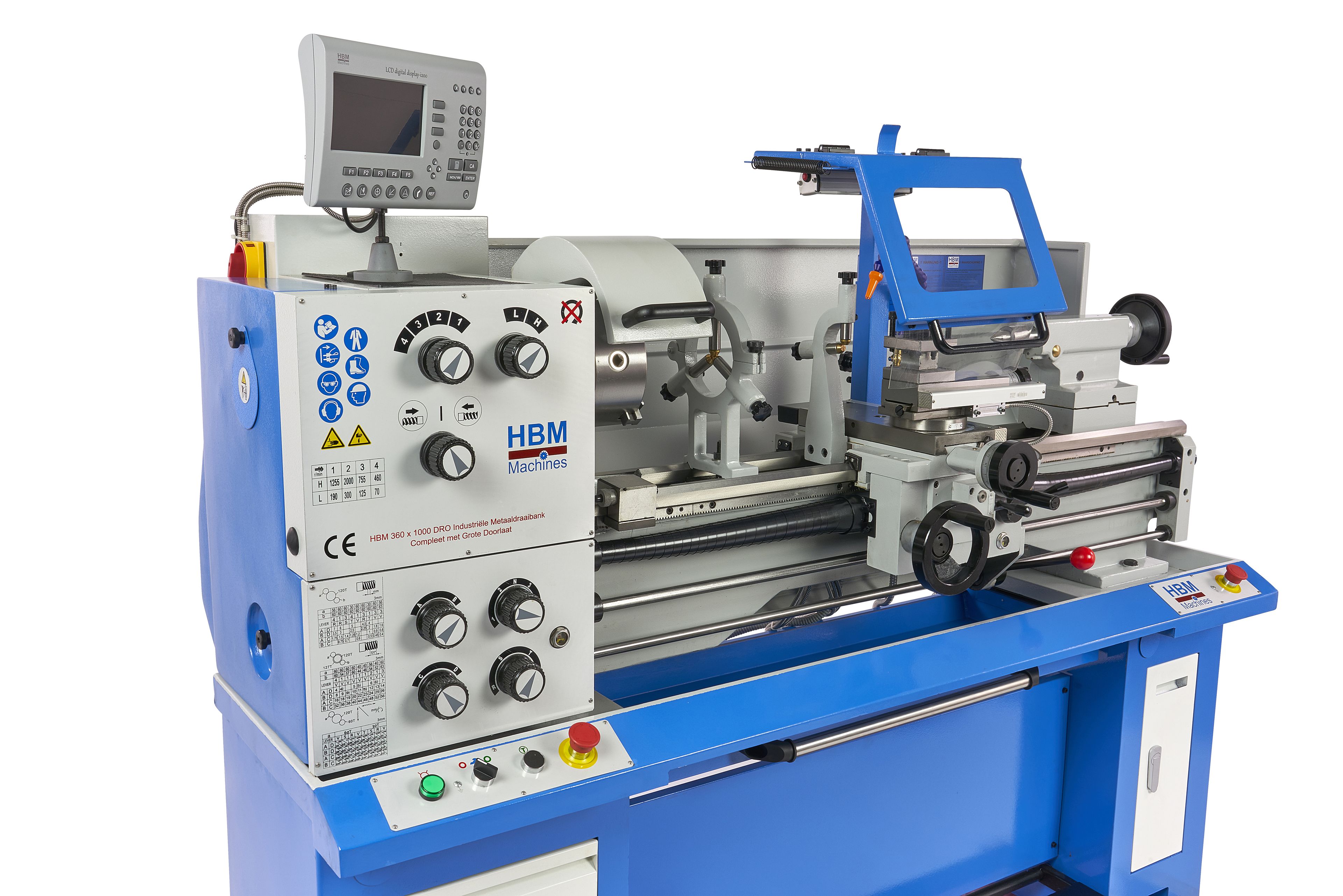 HBM 360 x 1000 Industriële Compleet Metaal... | HBM Machines