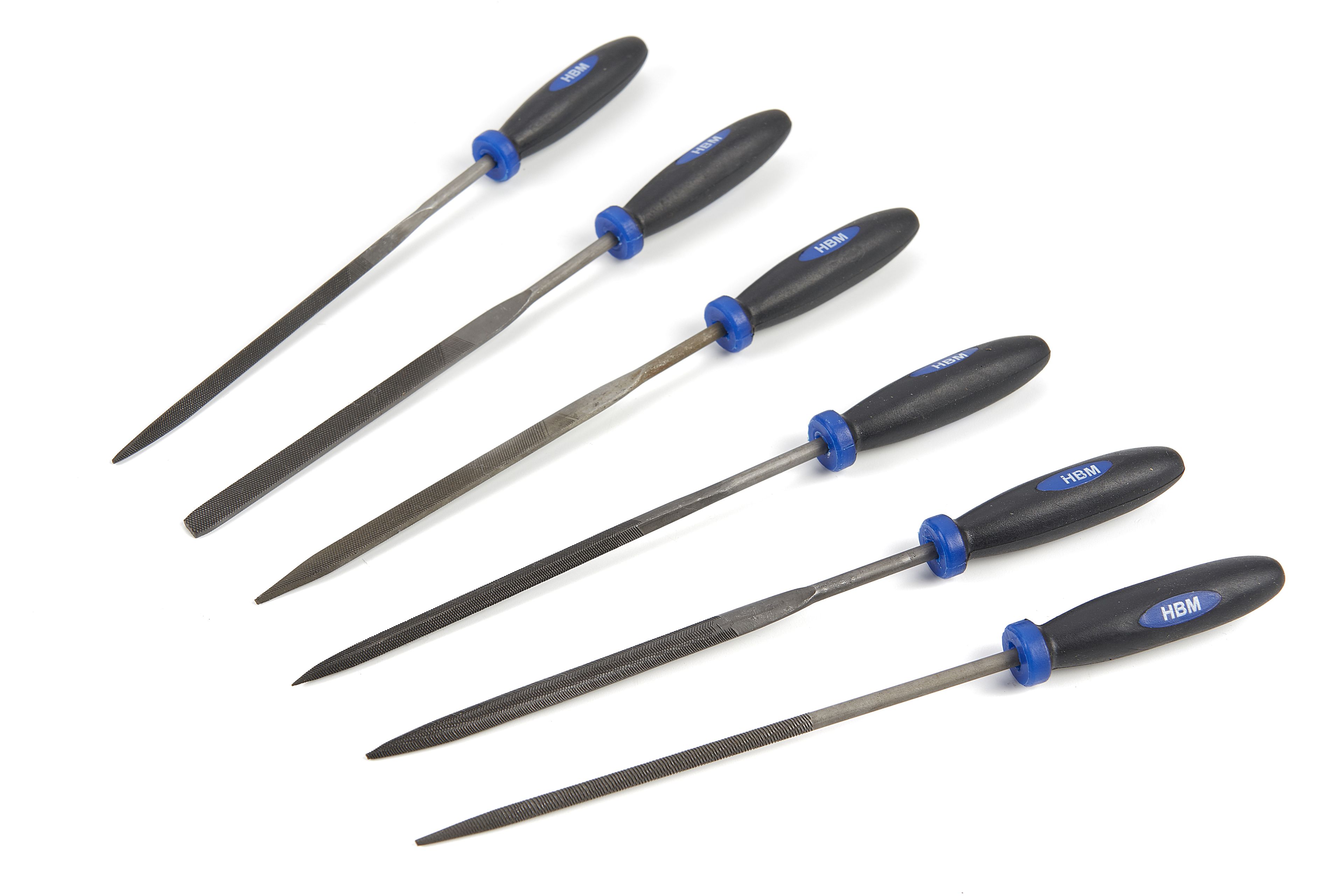 HBM 6 Piezas Deluxe Juego de Lima de Aguja... | HBM Machines