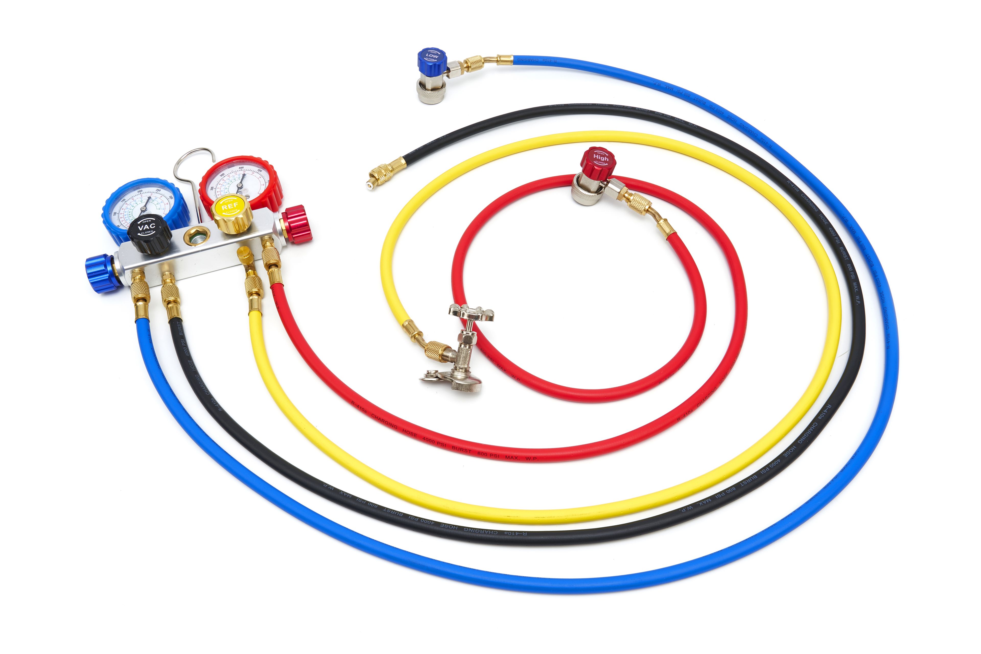 HBM Vacuümpomp 1 Traps met 2 Voudige Manom... | HBM Machines