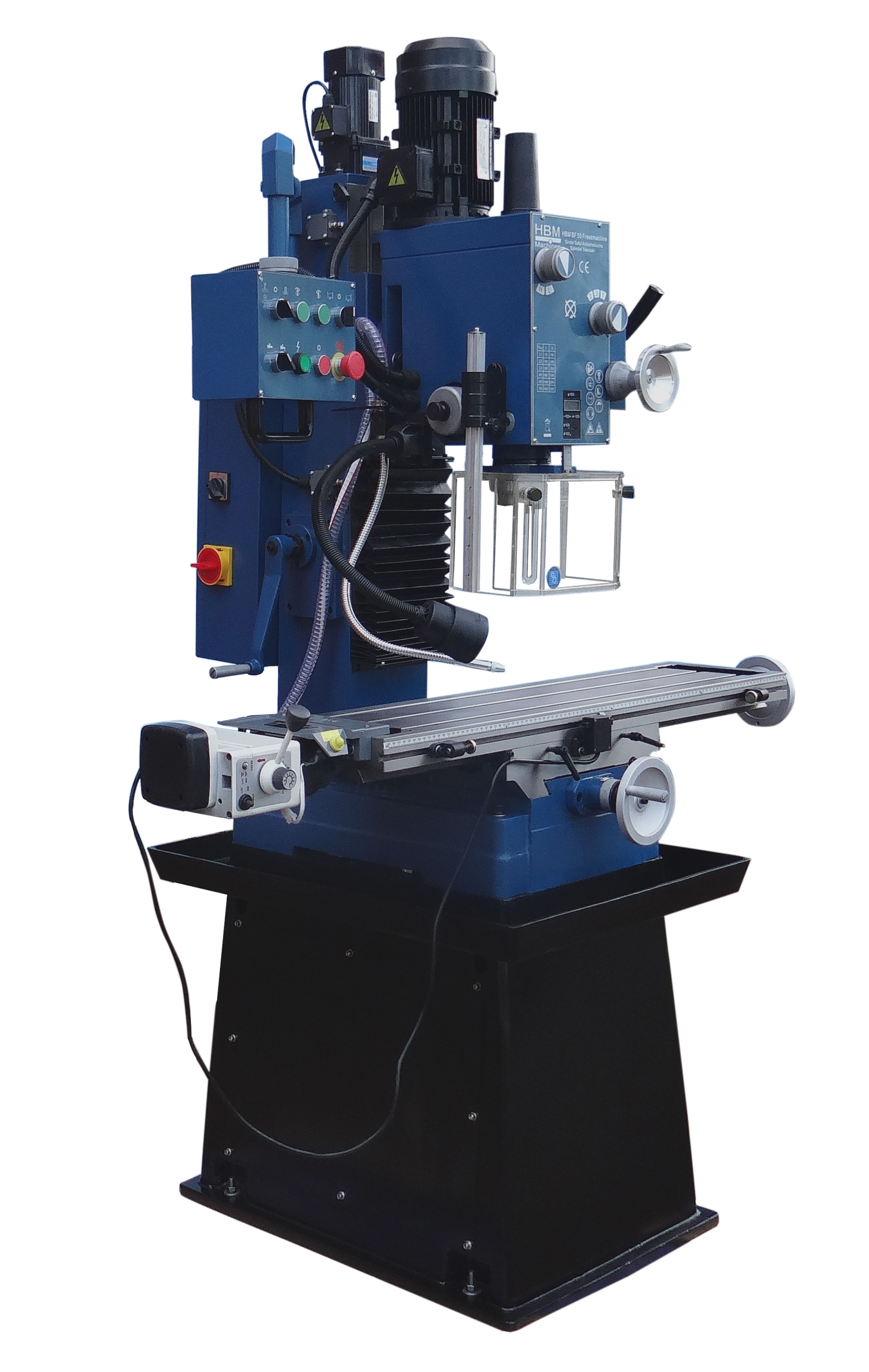 HBM BF 55 fraiseuse, grande table, avance ... | HBM Machines