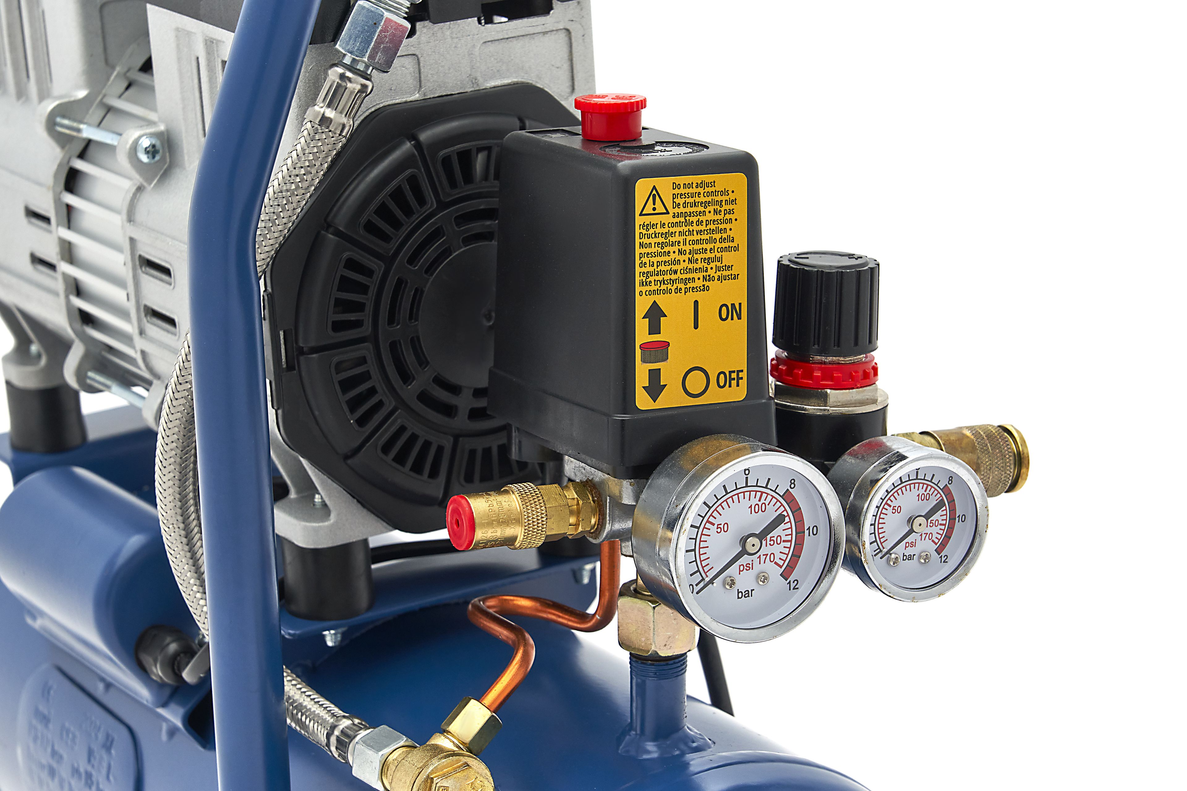 HBM low noise compressor 8 liter | HBM Machines