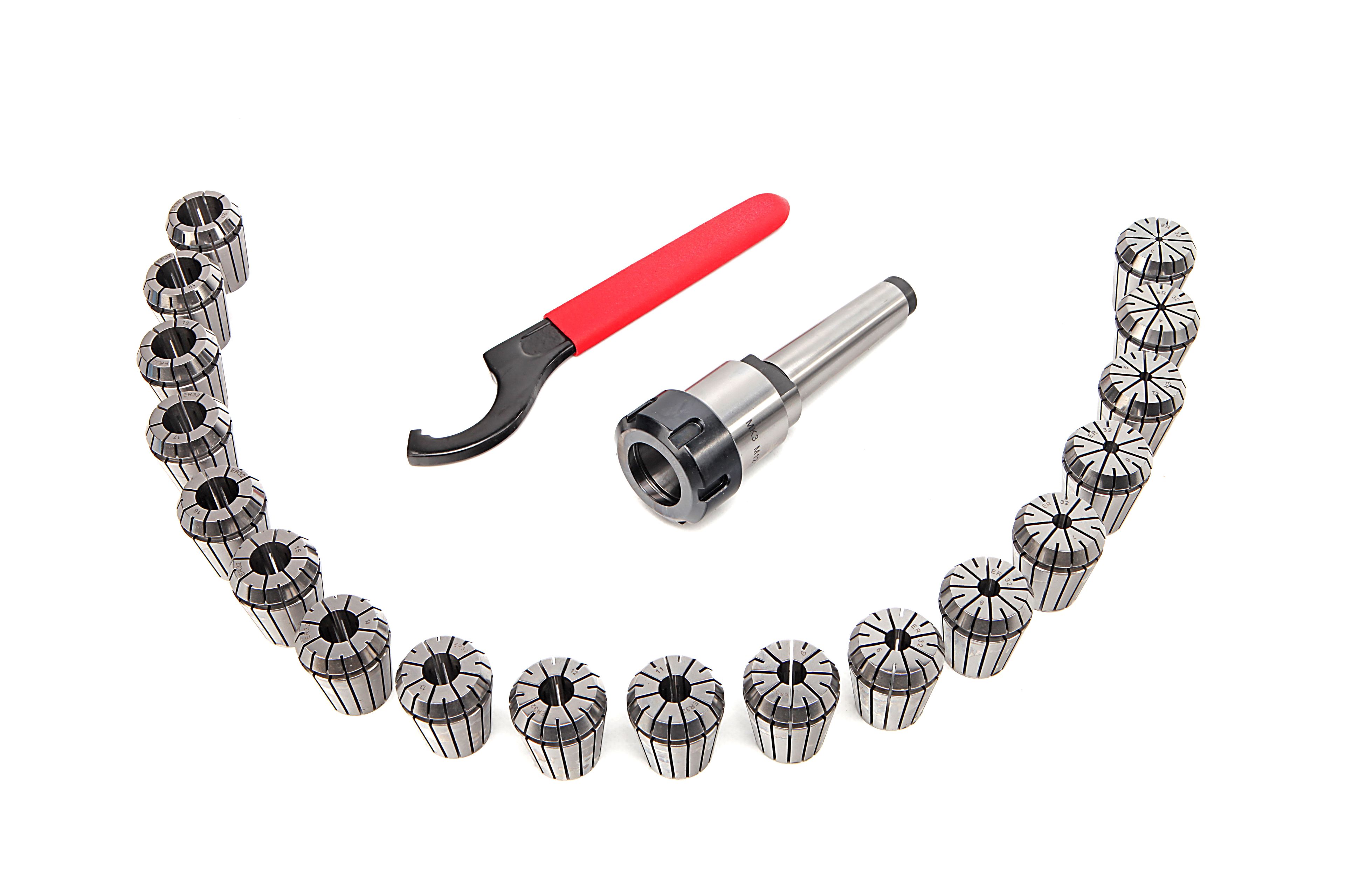HBM 21-teiliger MK / ISO ER32 Spannzangenh... | HBM Machines