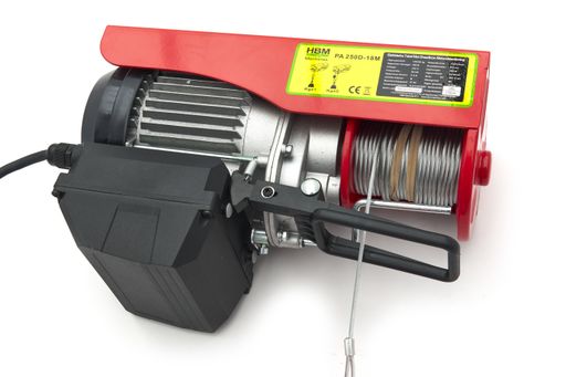 HBM elektrische Seilwinde mit kabelloser F... | HBM Machines