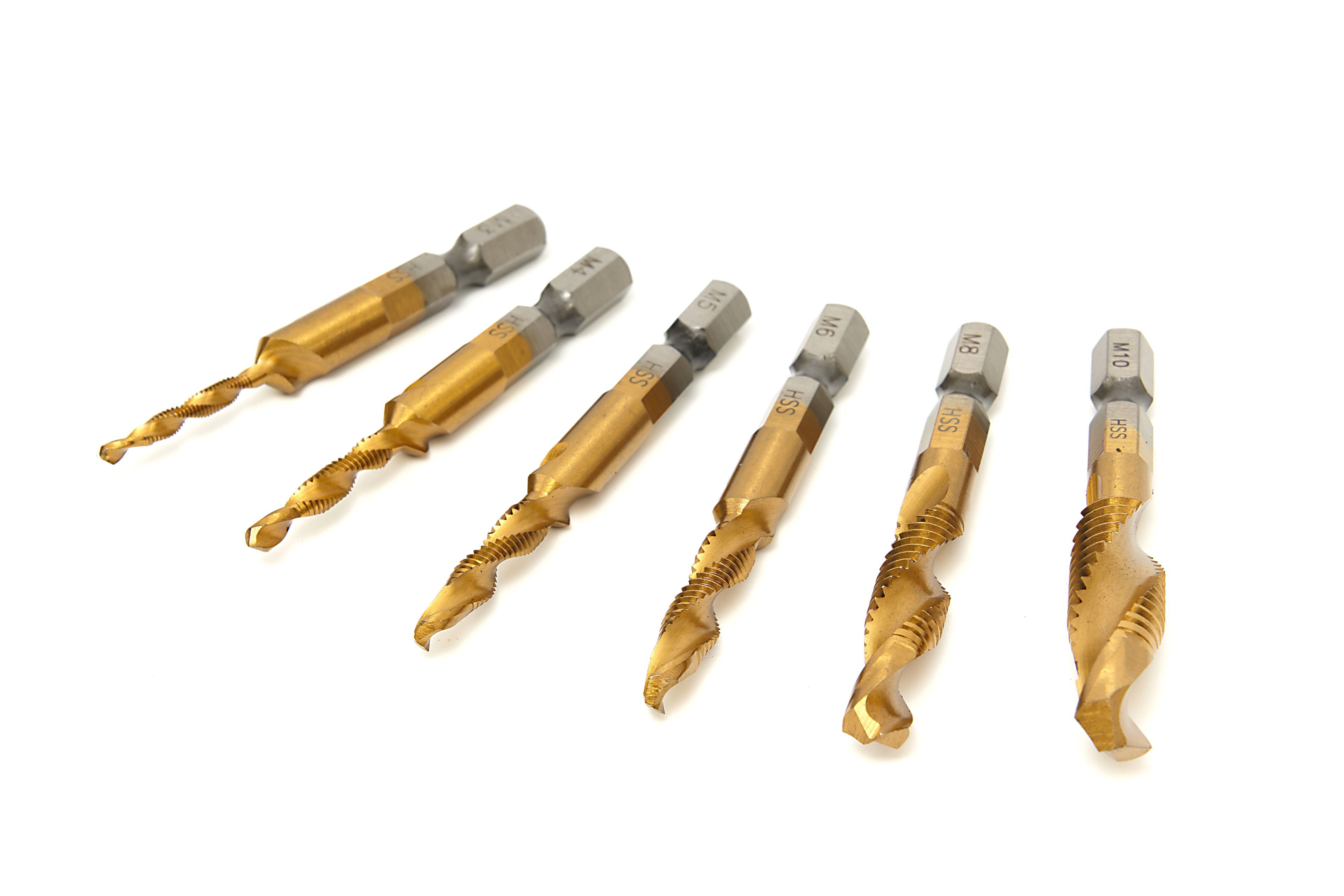 Juego de brocas autoperforantes HBM de 6 p... | HBM Machines