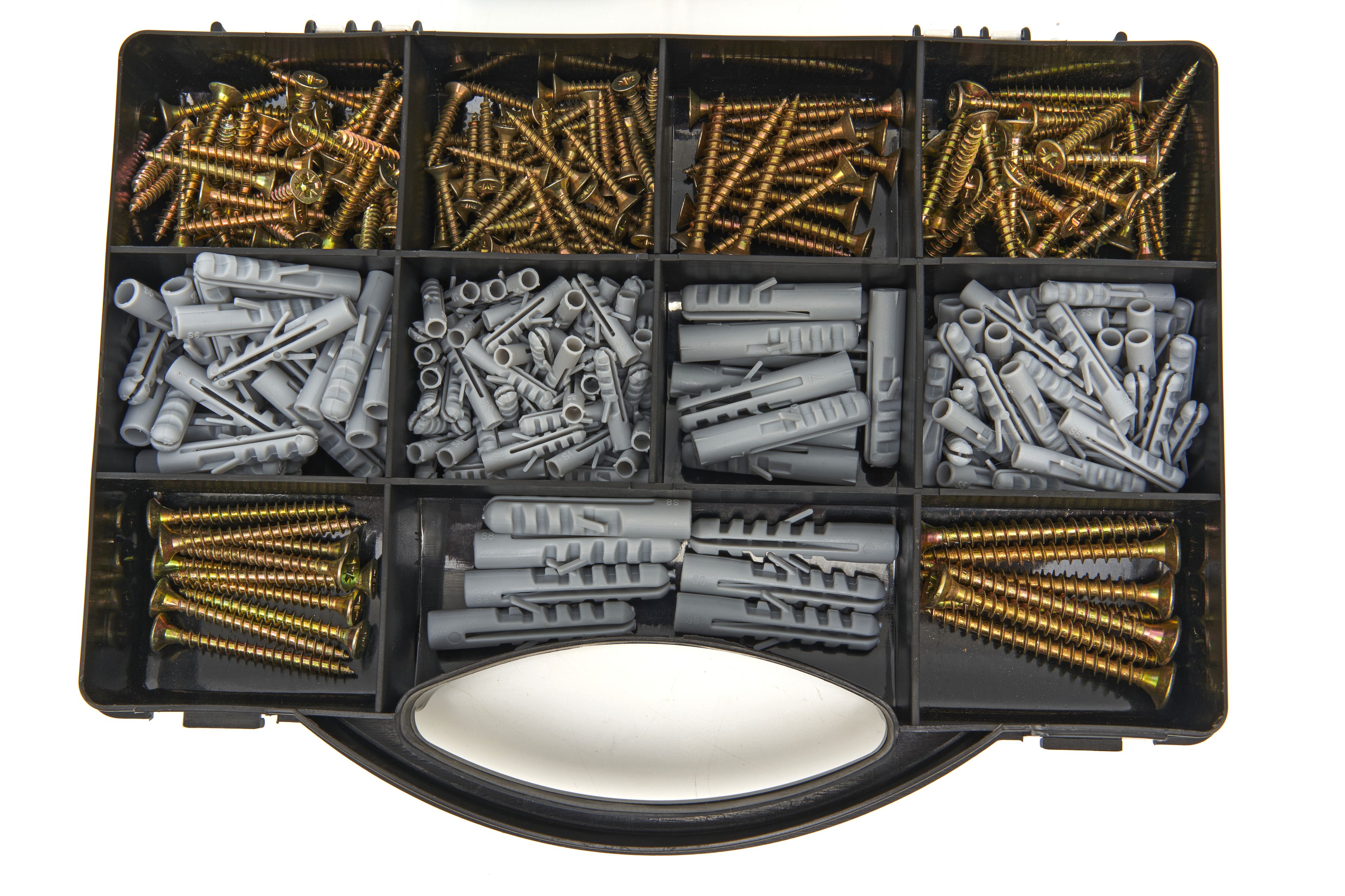 Boîte d'assortiment de chevilles et de vis... | HBM Machines