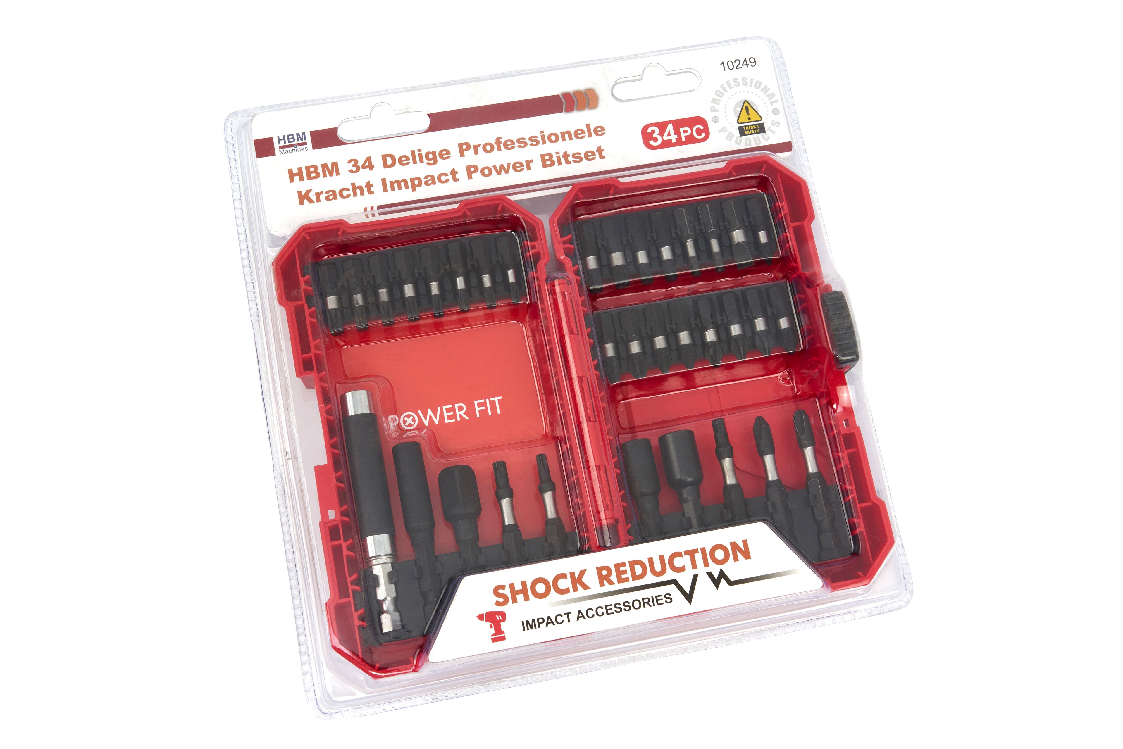 HBM 40 Delige Inbus, Torx en Veeltand Bitset | HBM Machines