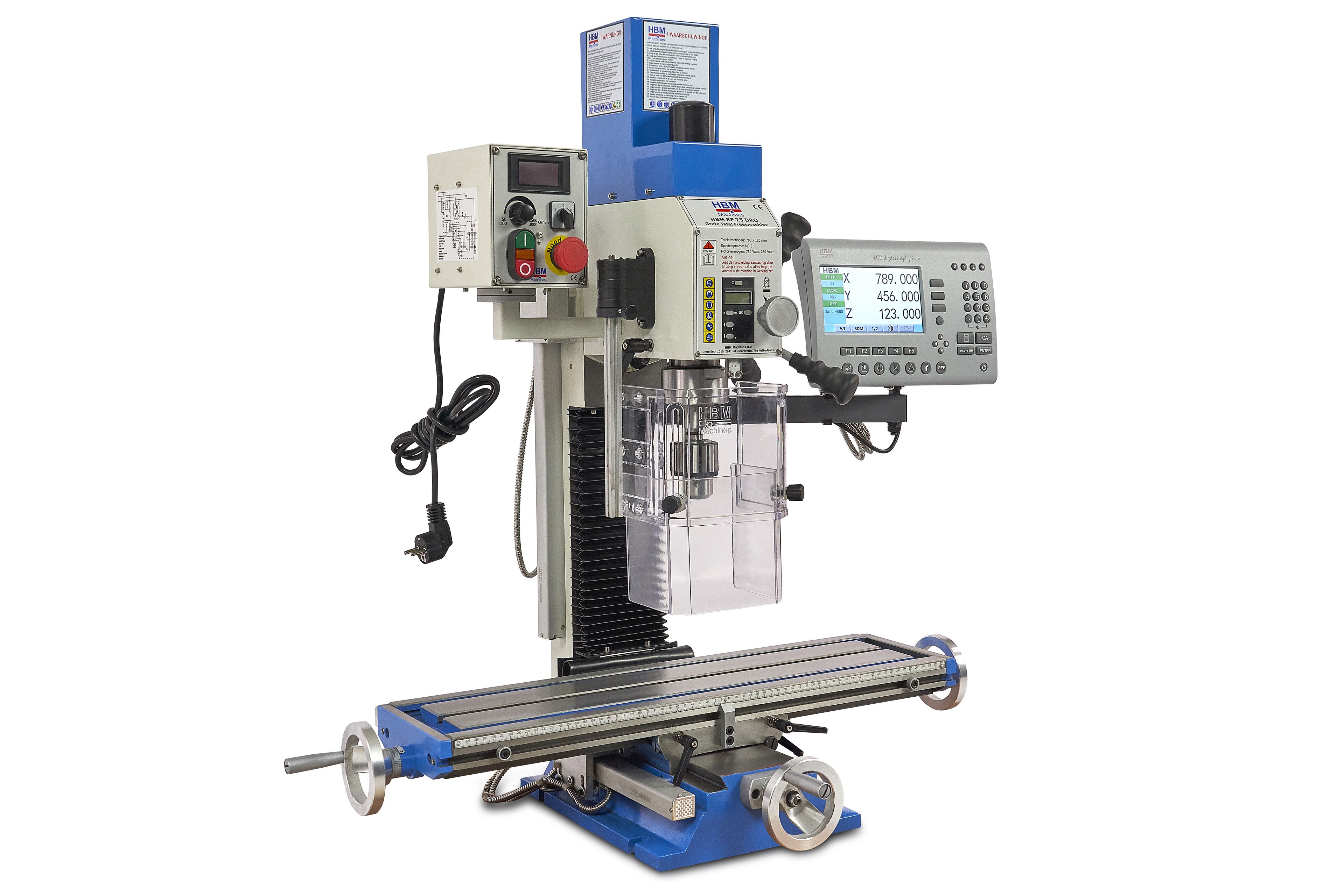 HBM Fraiseuse à grande table BF 25 avec af... | HBM Machines