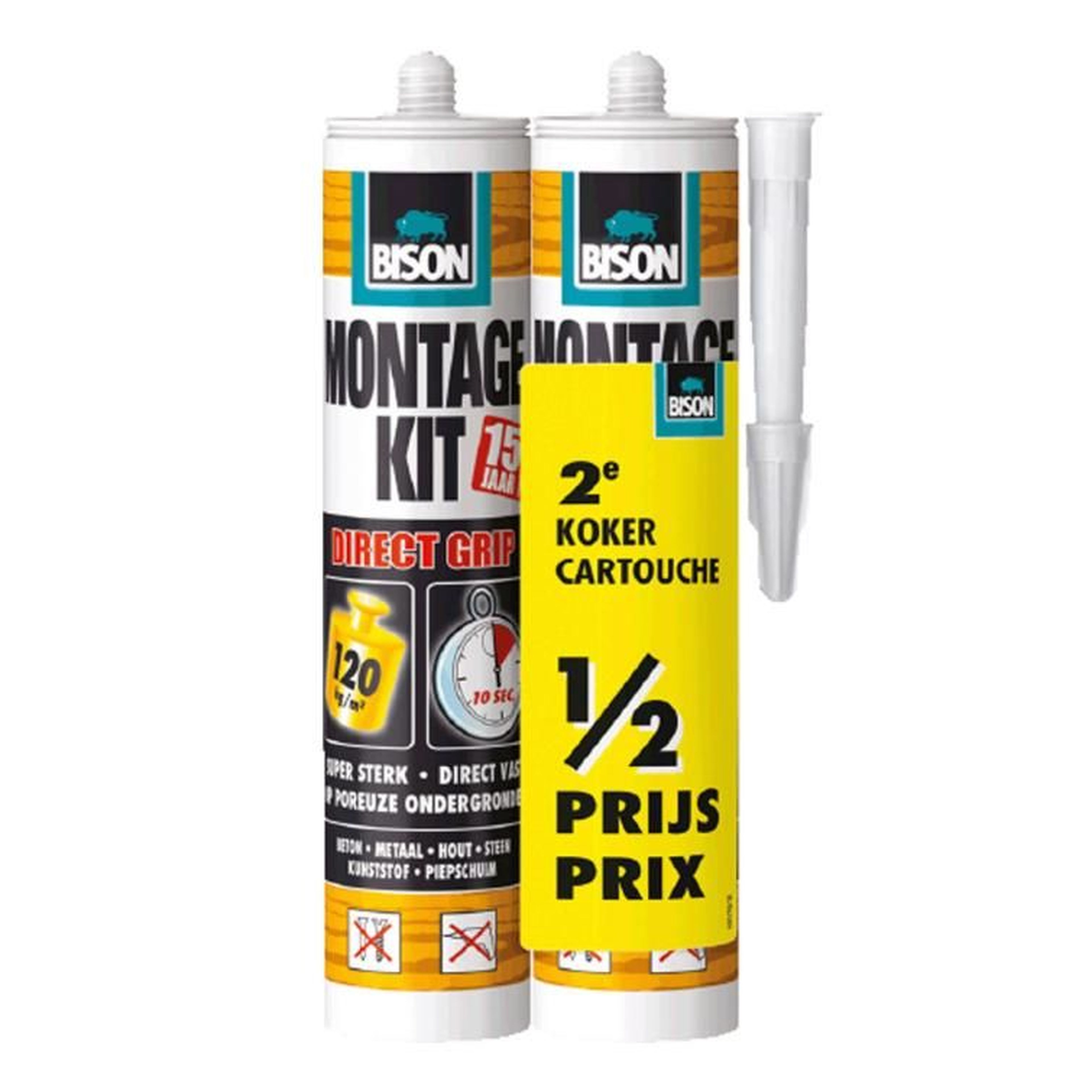 Bison Montagekit Bison Direct grip 370 gr ... | HBM Machines