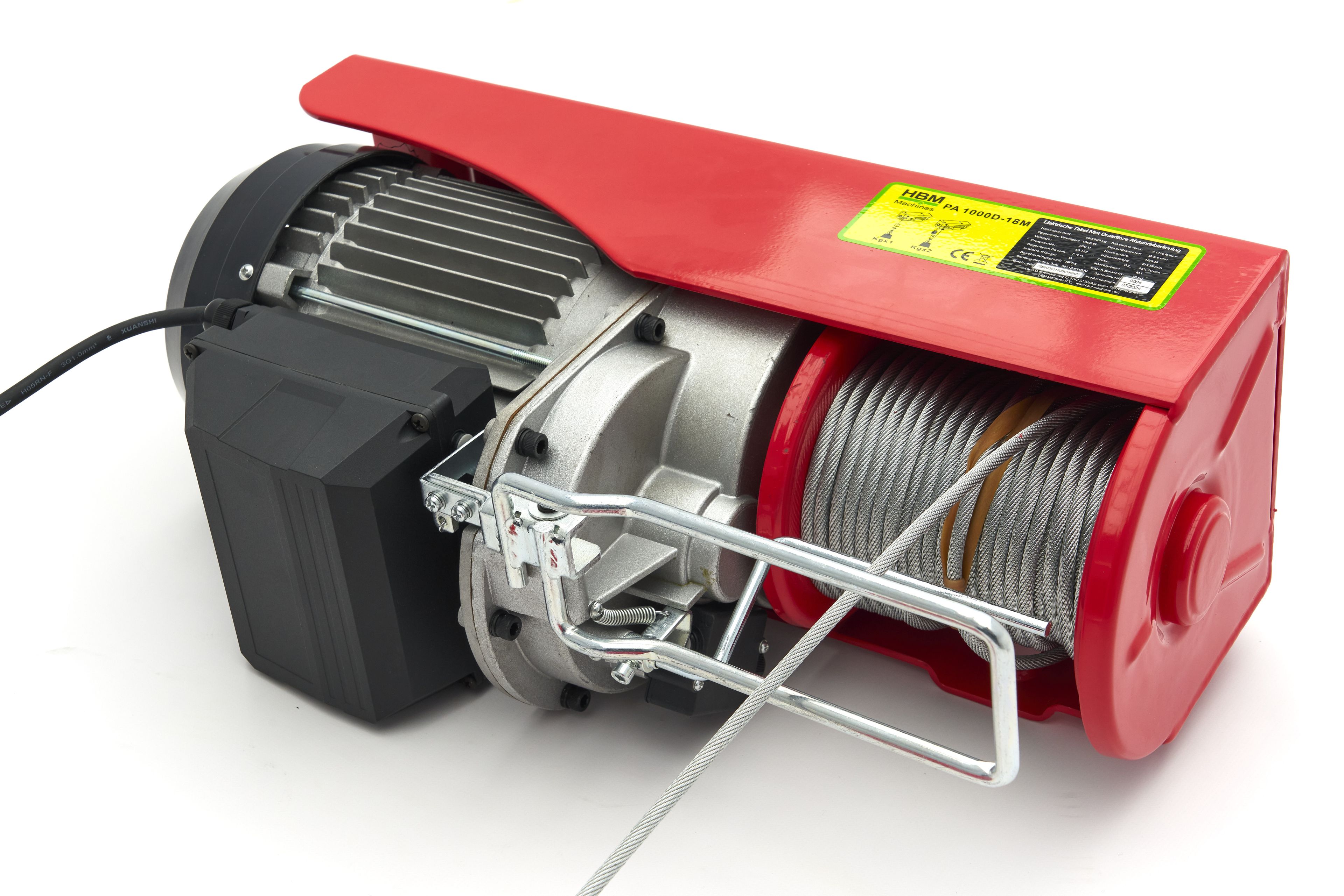 HBM 1000 kg Polipasto eléctrico con contro... | HBM Machines