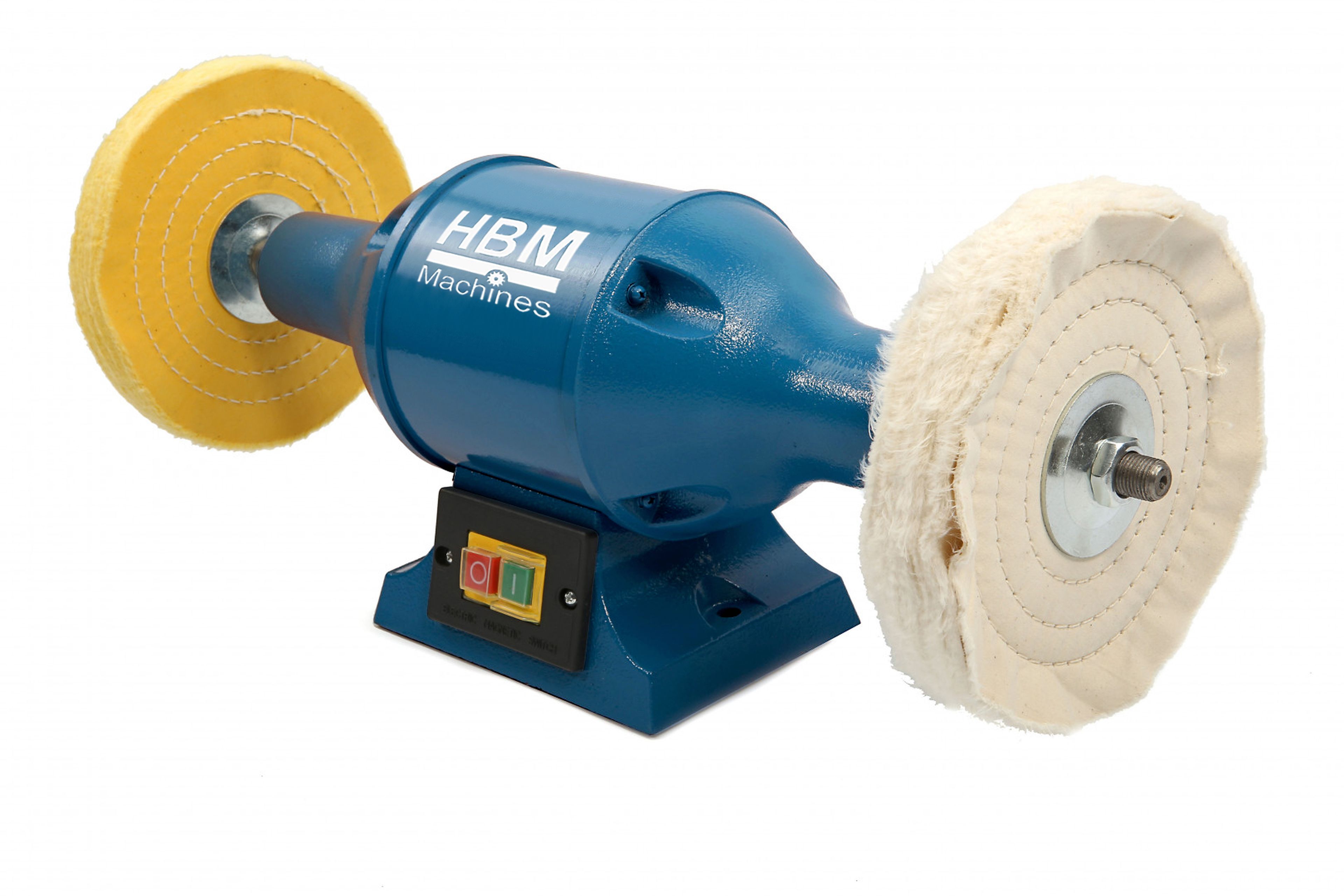 HBM 200 Polijstmachine - BLAUW | HBM Machines