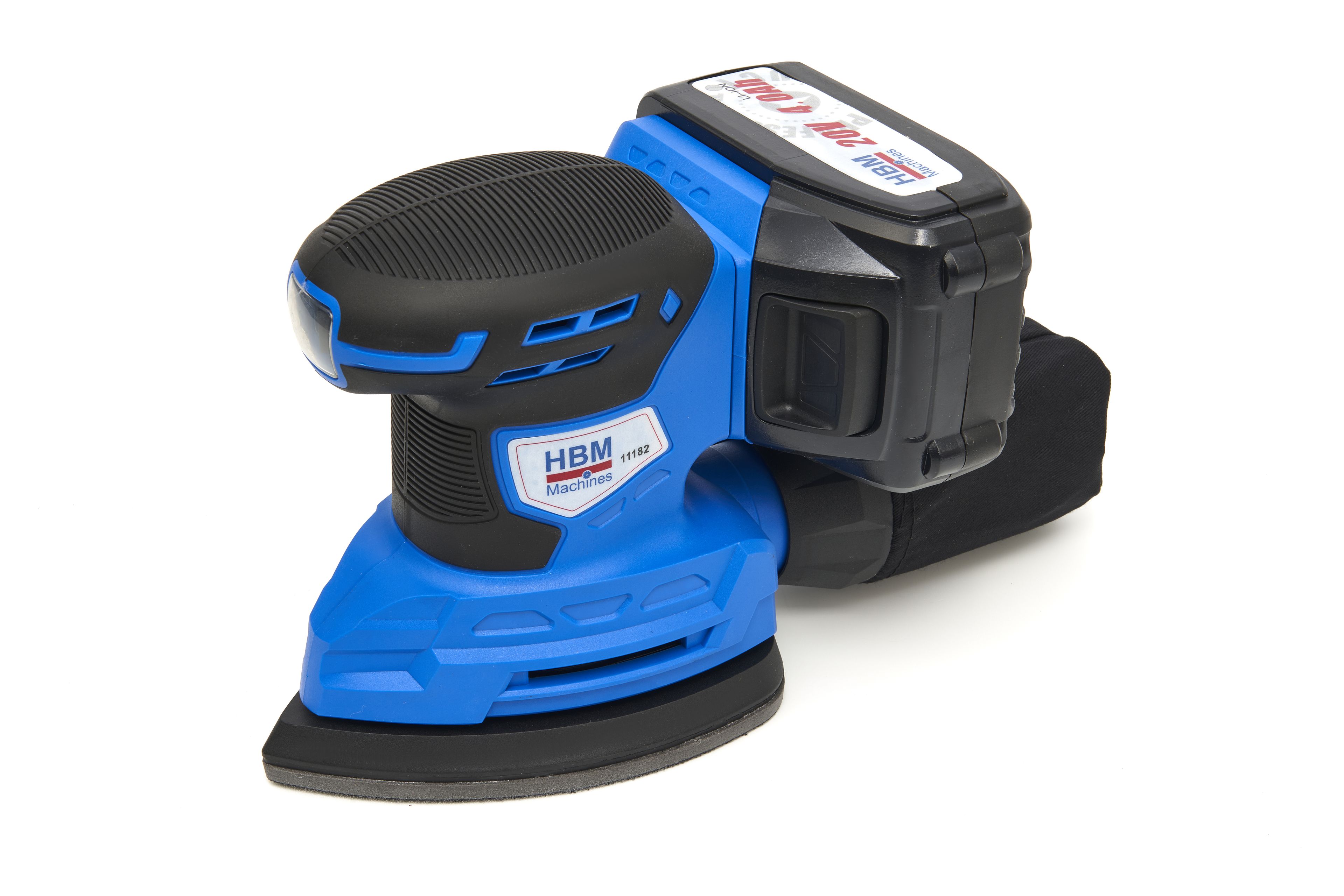 Ponceuse à main professionnelle 20 volts 4... | HBM Machines