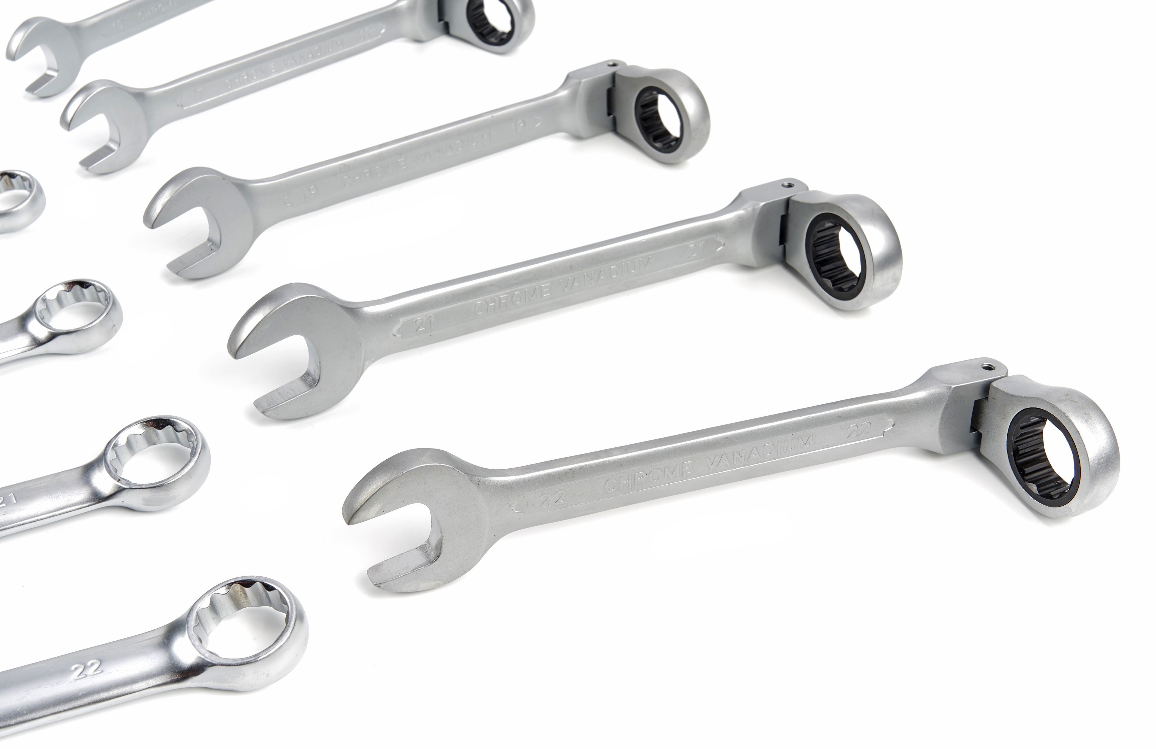 HBM 22 Delige Ring Ratel Steeksleutelset i... | HBM Machines