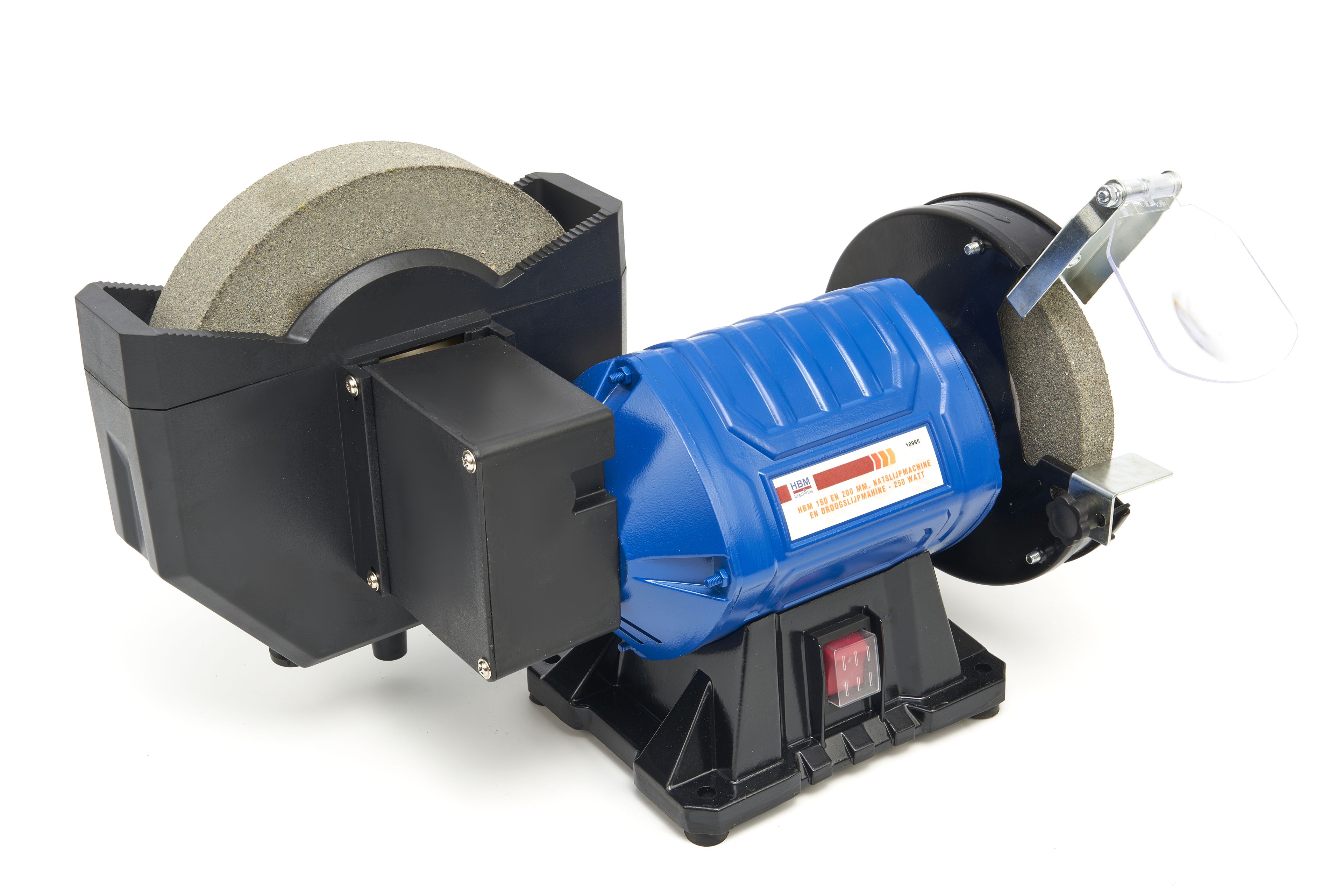 HBM 150 en 200 mm. Natslijpmachine en Droo... | HBM Machines