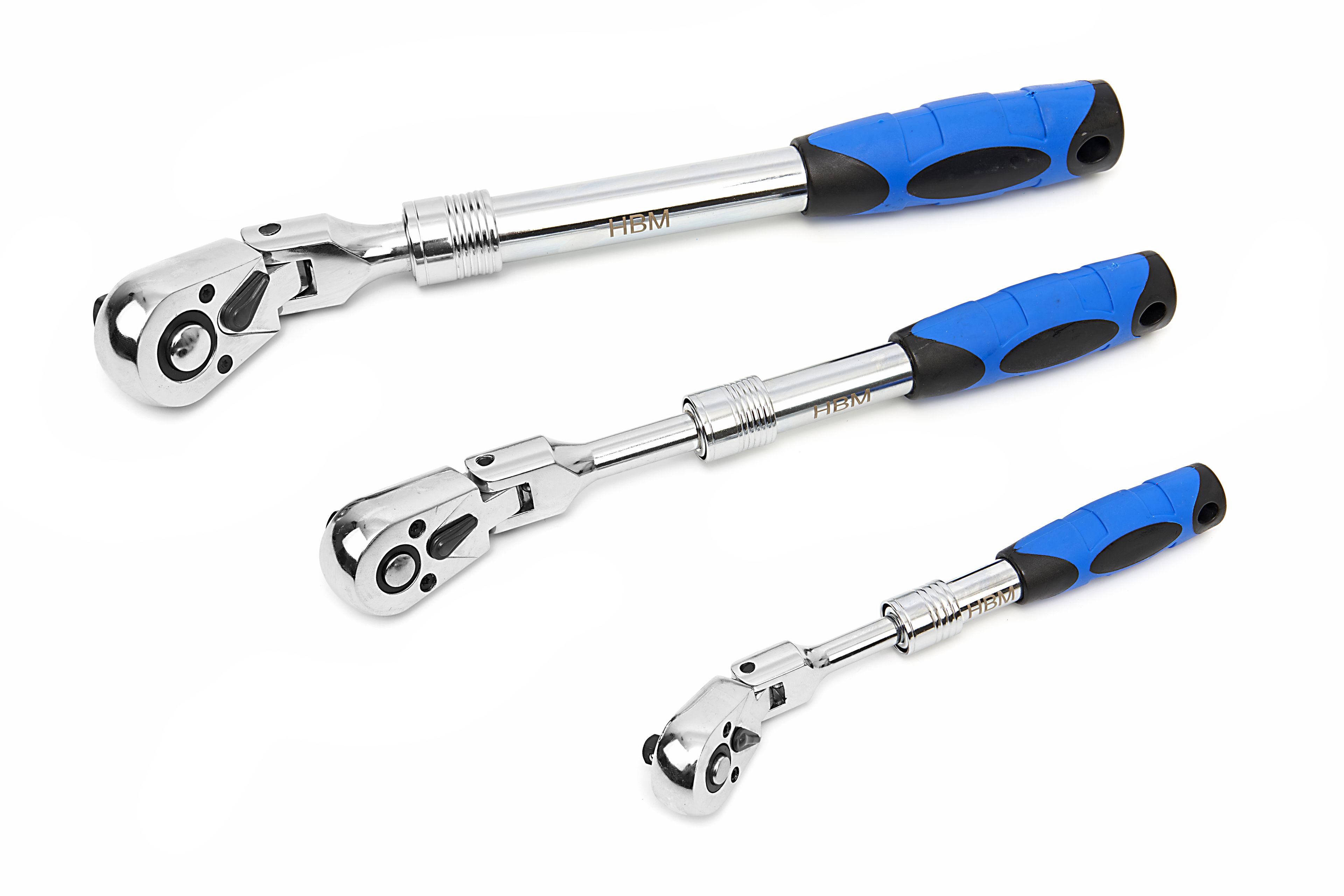 HBM 3 pièces, set de cliquets professionne... | HBM Machines