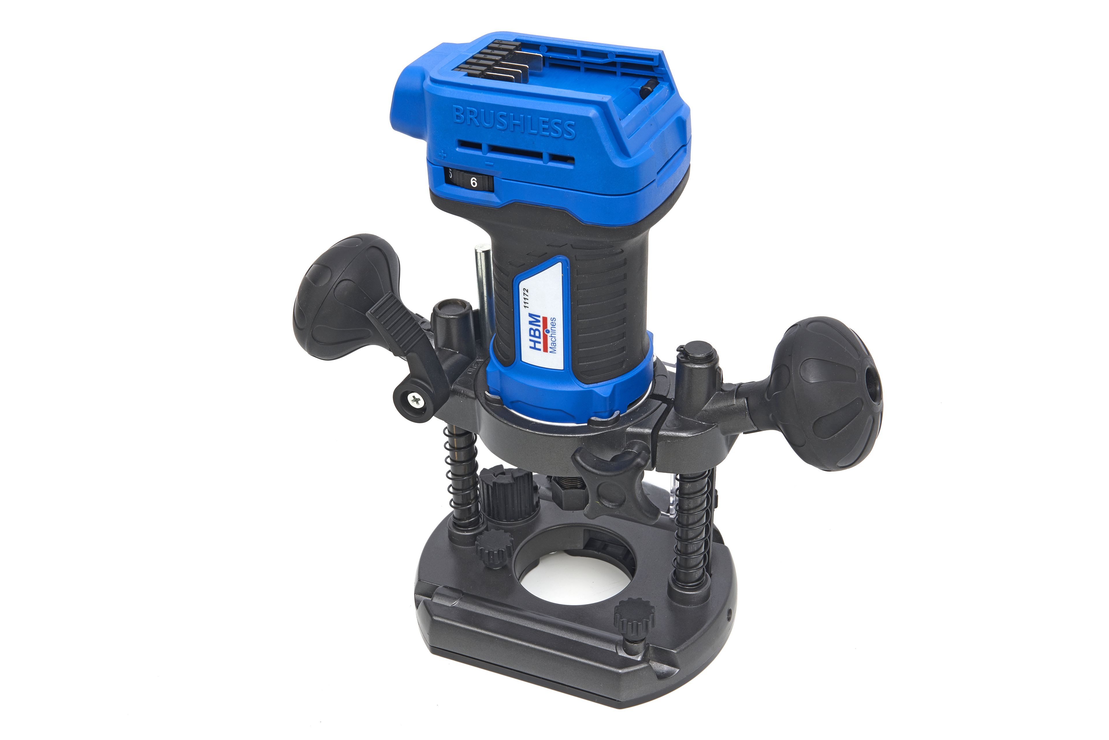 HBM Défonceuse sans fil 20 volts 5,0 Ah Po... | HBM Machines