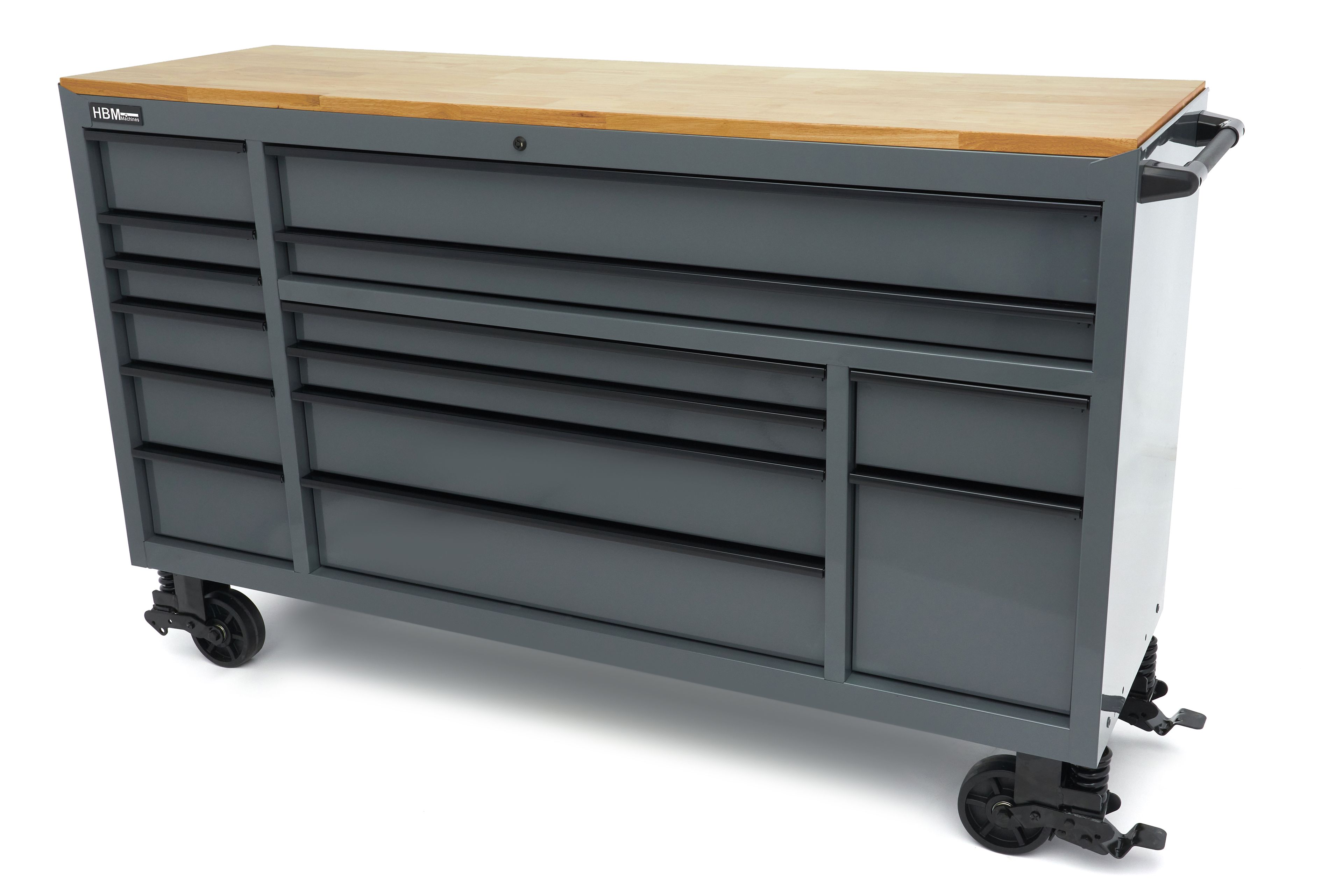 HBM Werkzeugwagen, 14 Schubladen, 182 cm, ... | HBM Machines