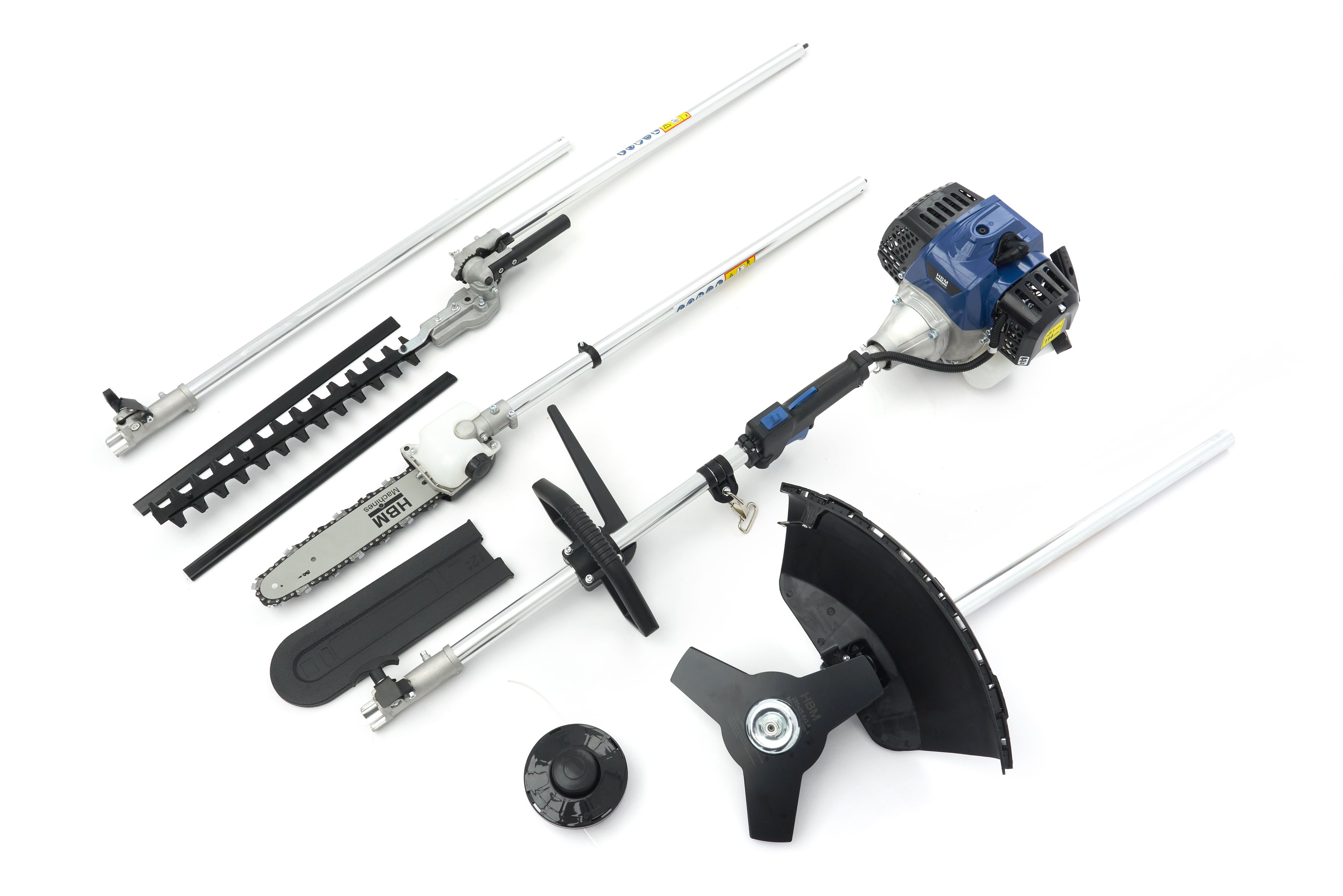 HBM 4 en 1 Débroussailleuse / coupe-herbe ... | HBM Machines