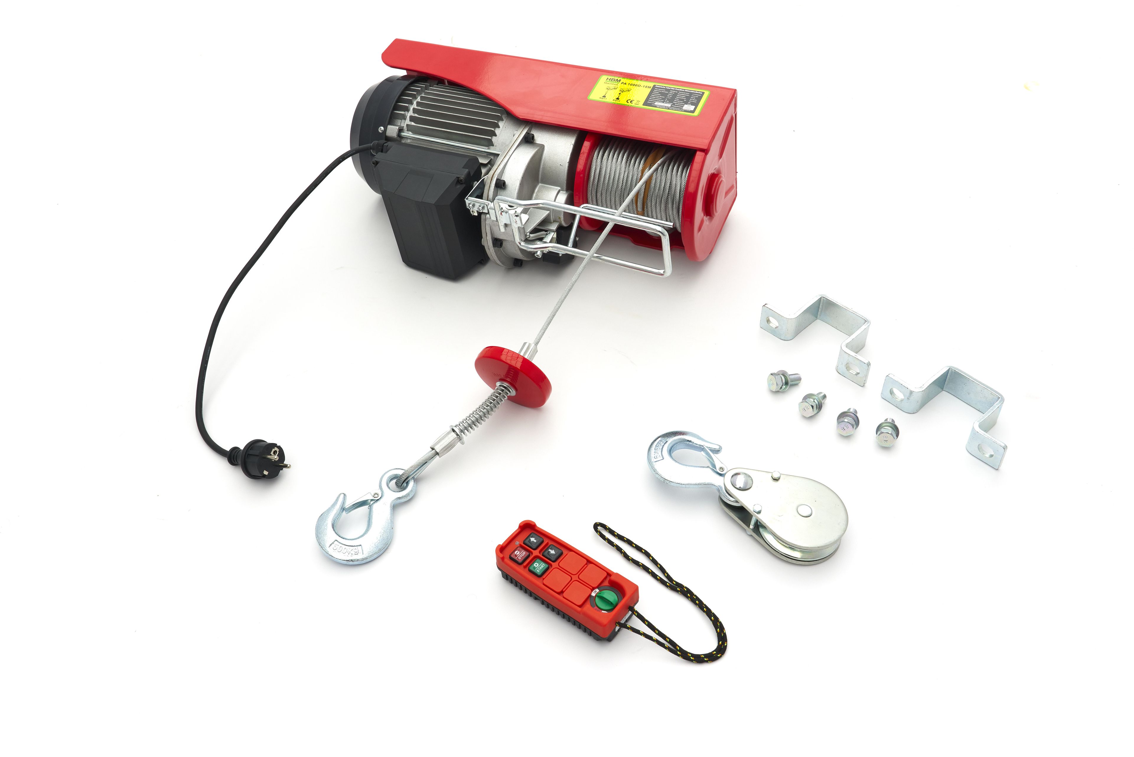 HBM argano elettrico da 500 kg con telecom... | HBM Machines