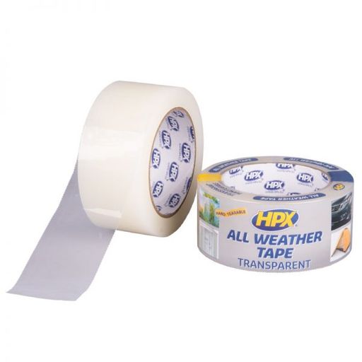 HPX All Weather Tape transparente 48mm x 25m | HBM Machines