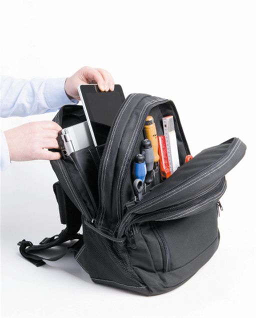 ToolPack Werkzeug-Laptop/Tablet-Rucksack | HBM Machines