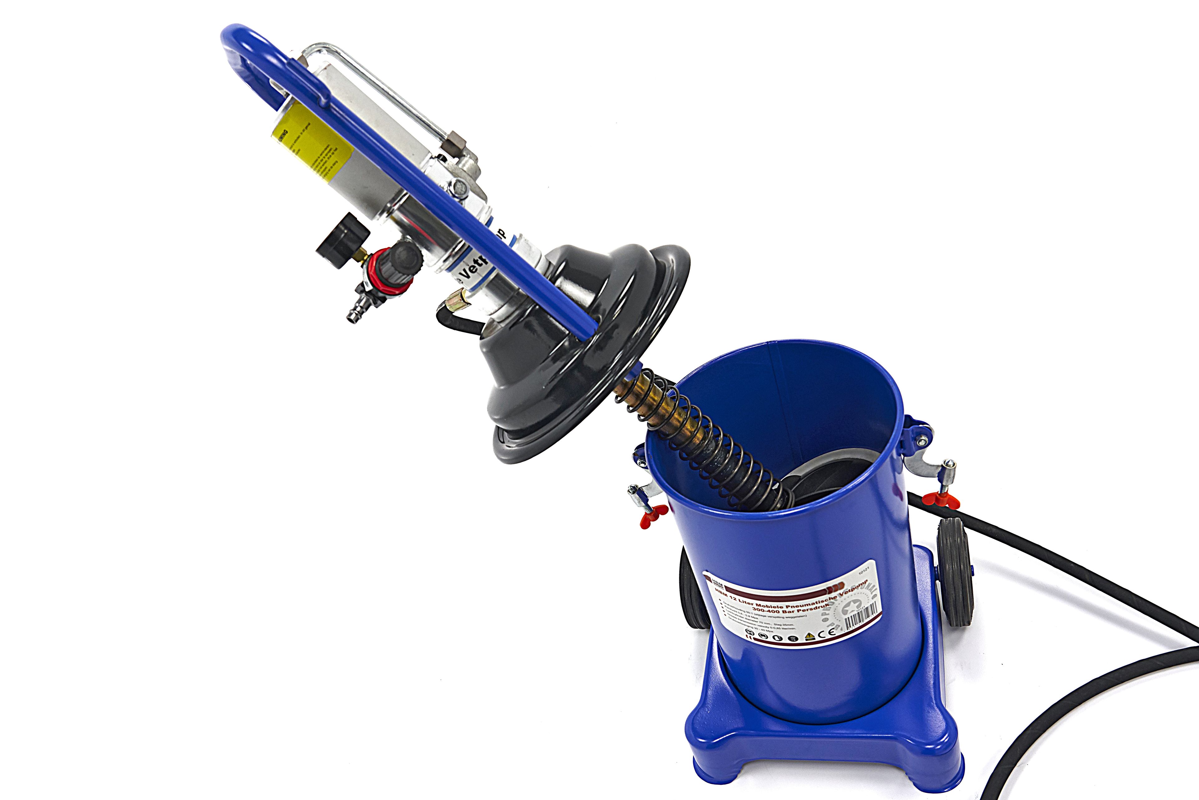 HBM 12 Liter Mobiele Pneumatische Vetpomp ... | HBM Machines