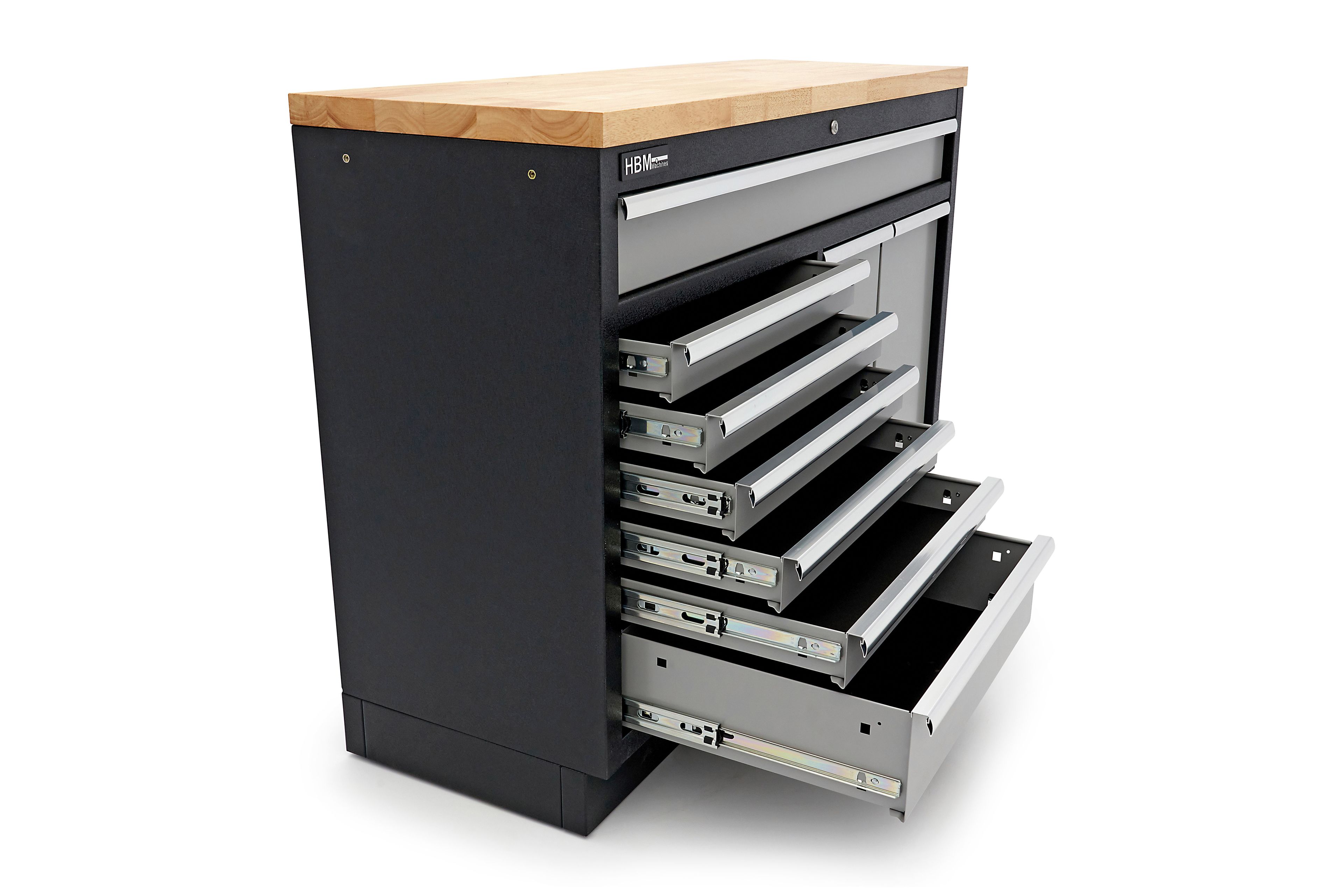 HBM 9 tiroirs 136 cm. Armoire à outils pro... | HBM Machines