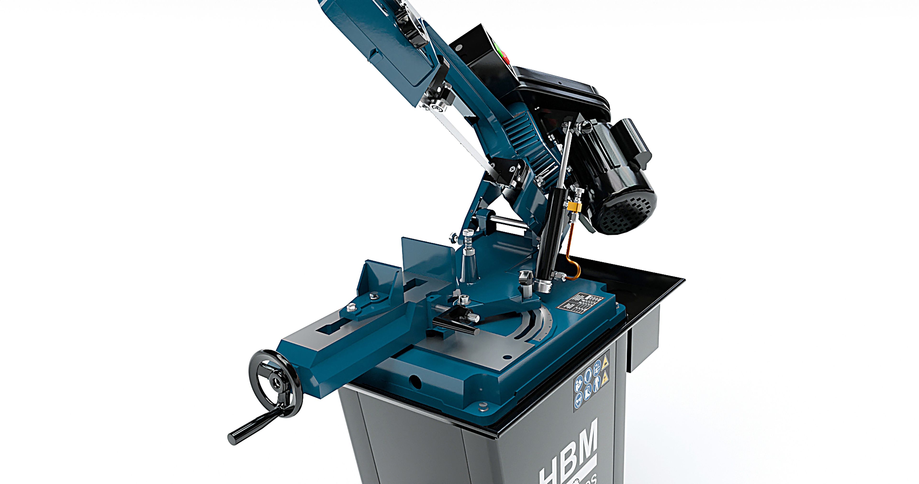 HBM scie à ruban métallique 5 pouces, 750 ... | HBM Machines