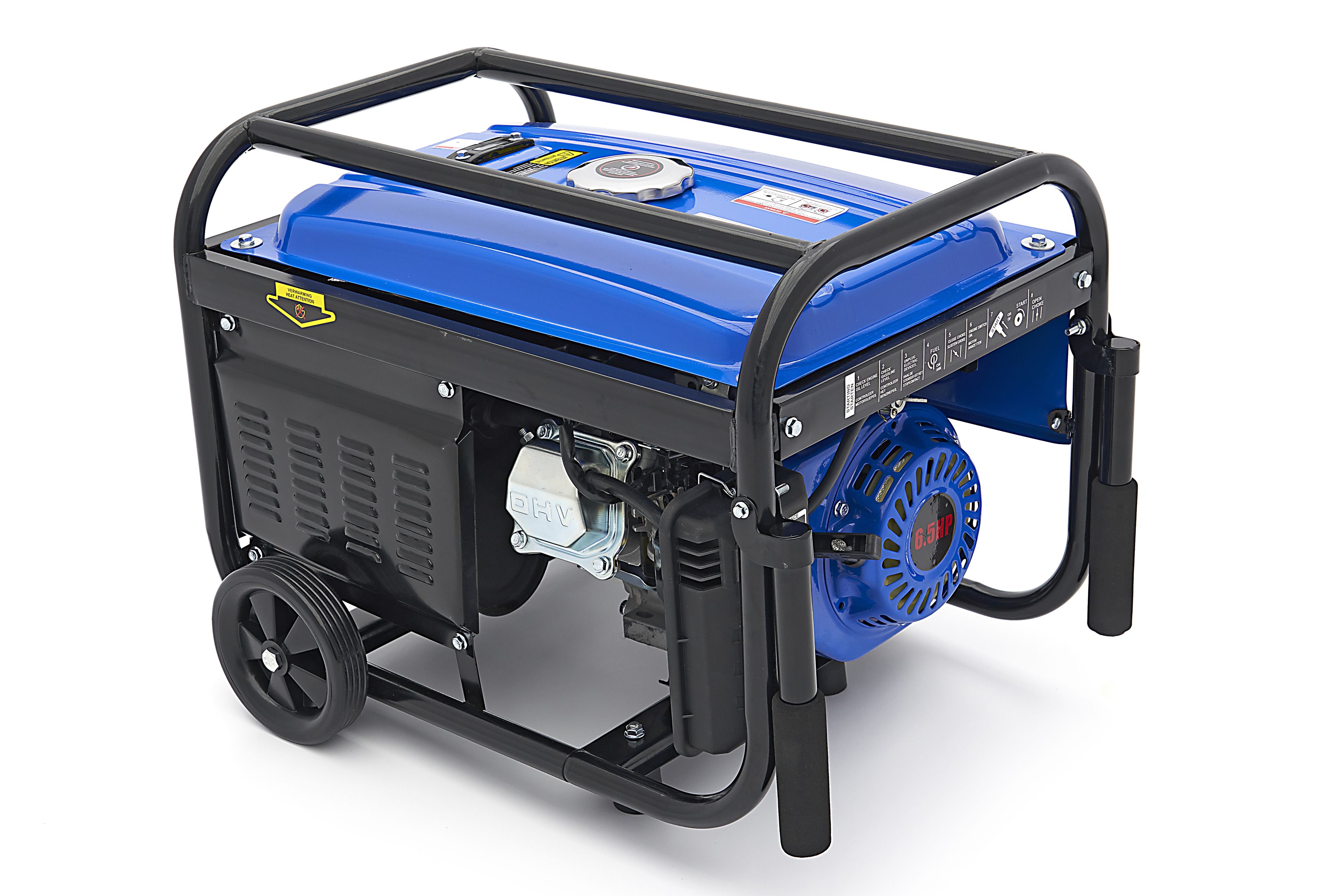 HBM 2.800W generator mit 196 cc benzinmoto... | HBM Machines