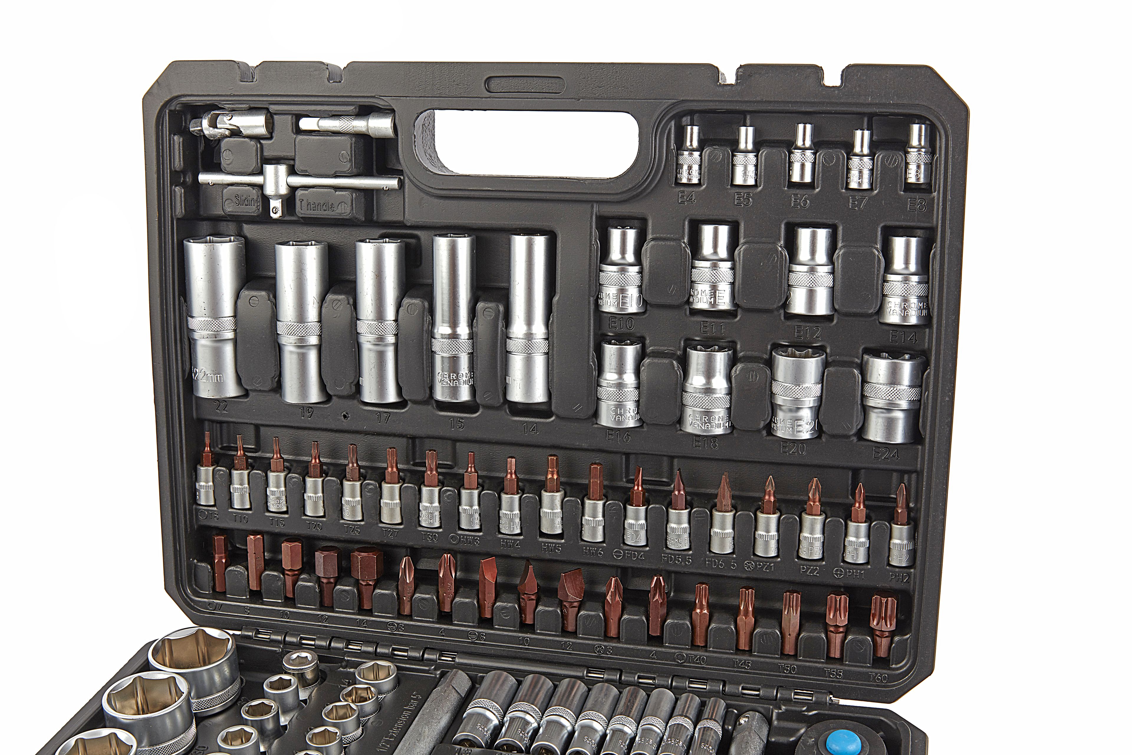 HBM 108-teiliger Profi-Steckschlüsselsatz ... | HBM Machines