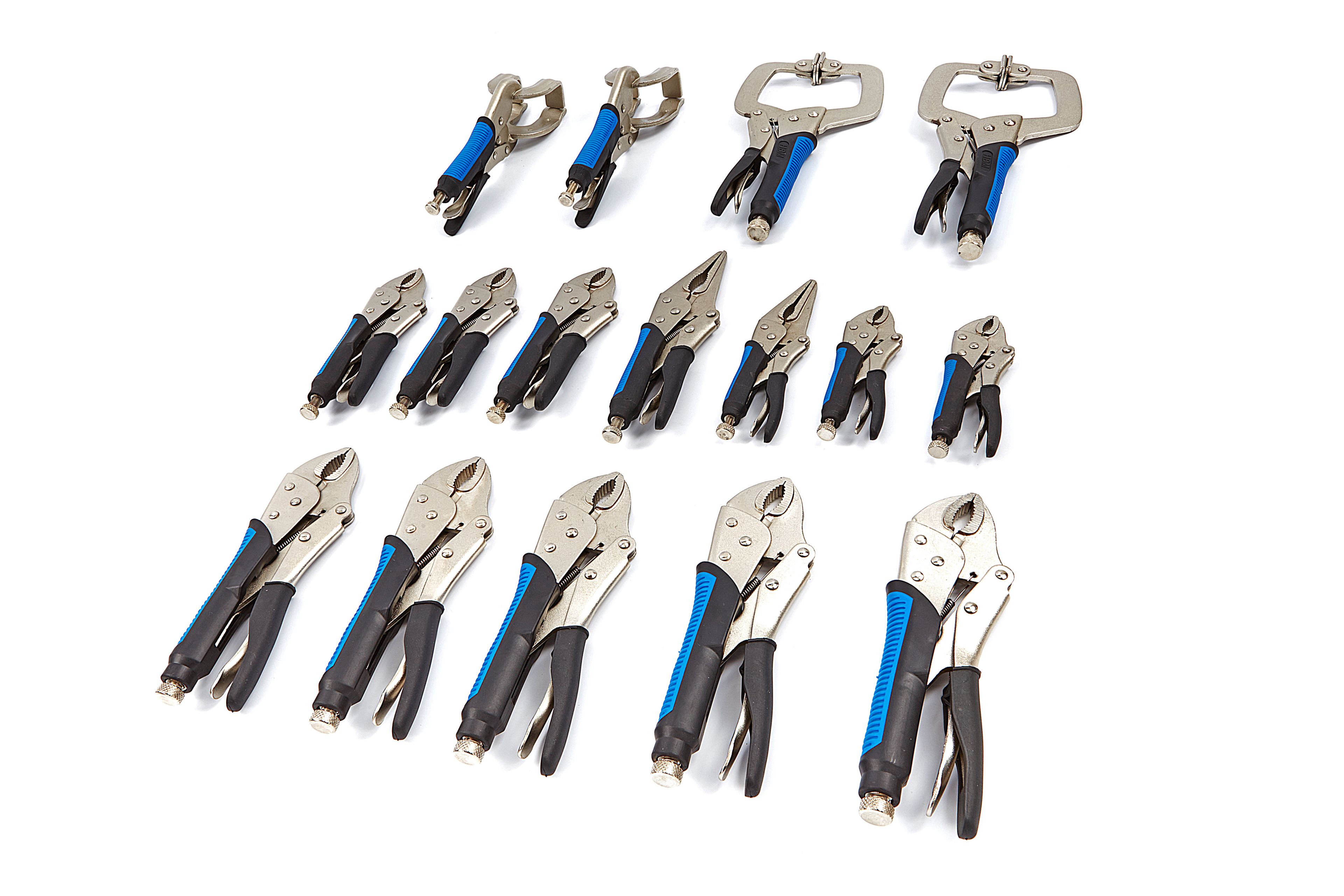 HBM 16-teiliges Gripzangen-Set | HBM Machines