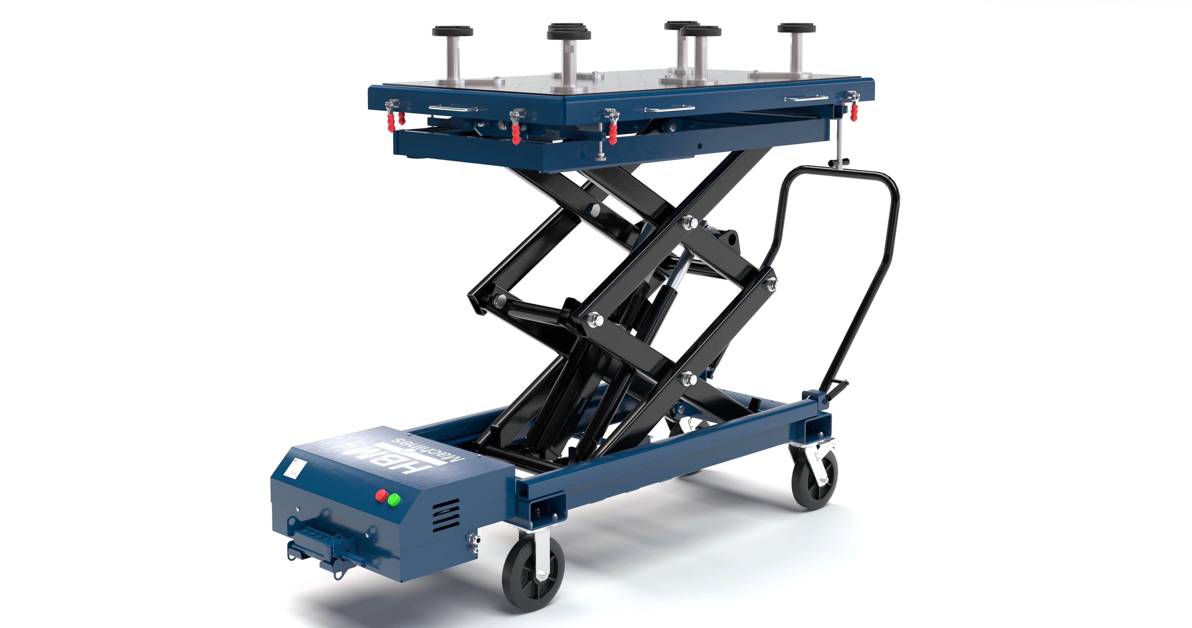 HBM lifttafel montage, demontage van batte... | HBM Machines