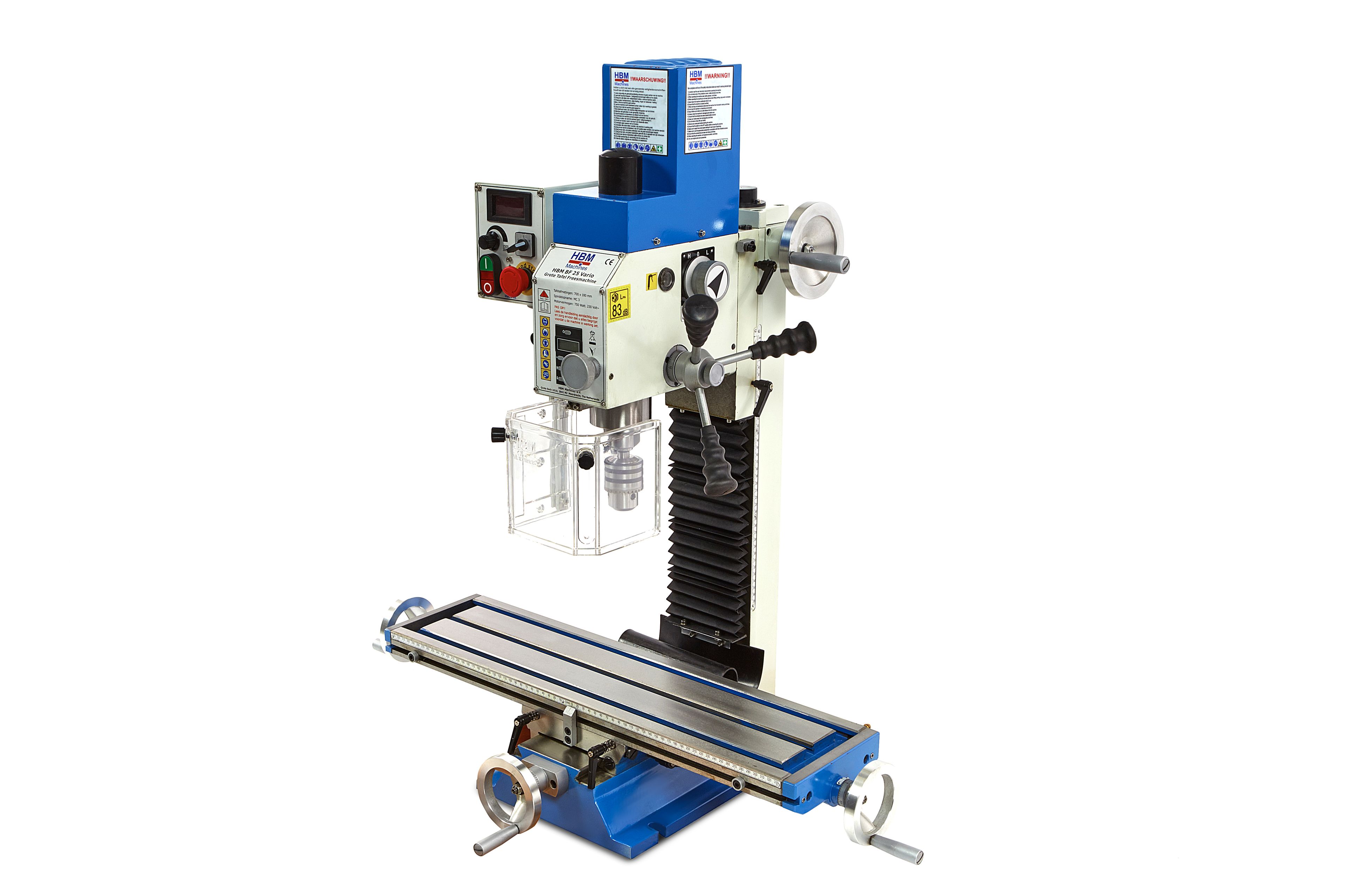 Metaal Freesmachines | HBM Machines