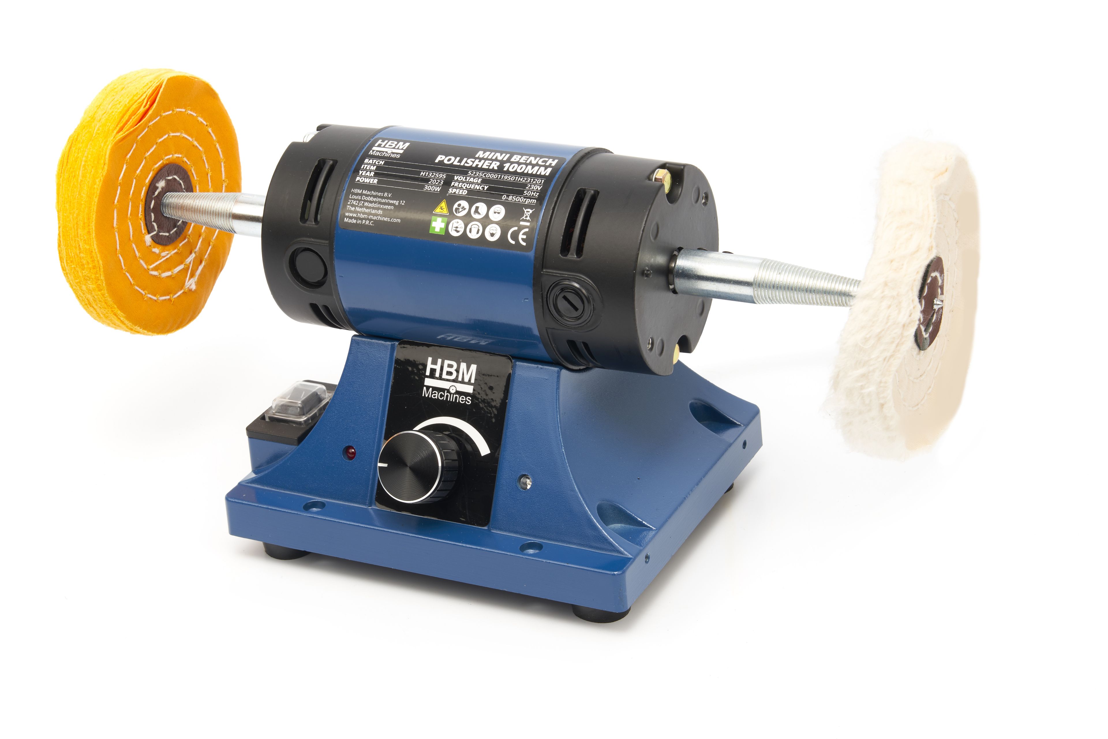 Polisseuse professionnelle HBM 100 mm | HBM Machines