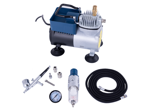 HBM airbrush compressor set, 300W | HBM Machines