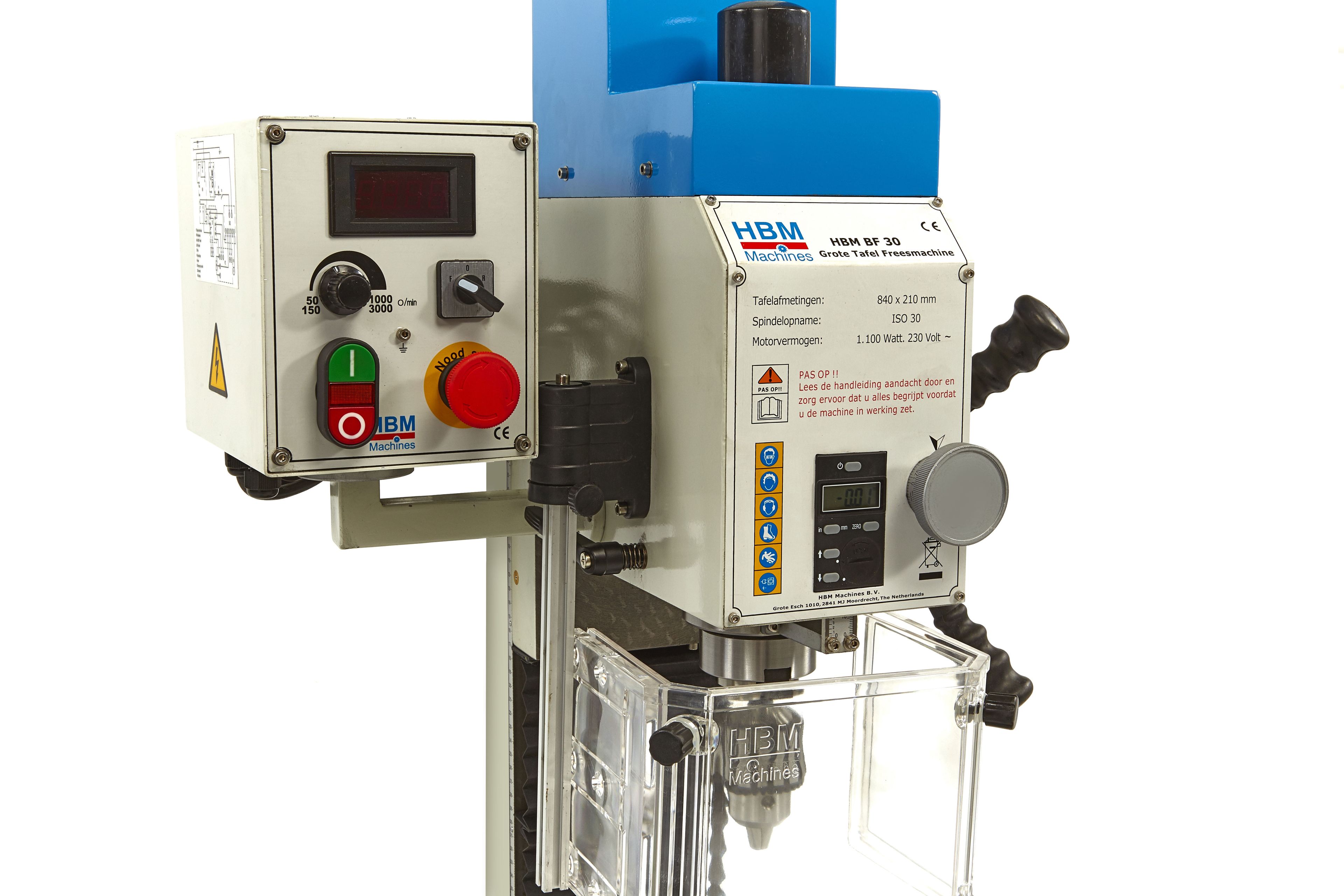 HBM BF 30 Fresadora Gran Mesa | HBM Machines