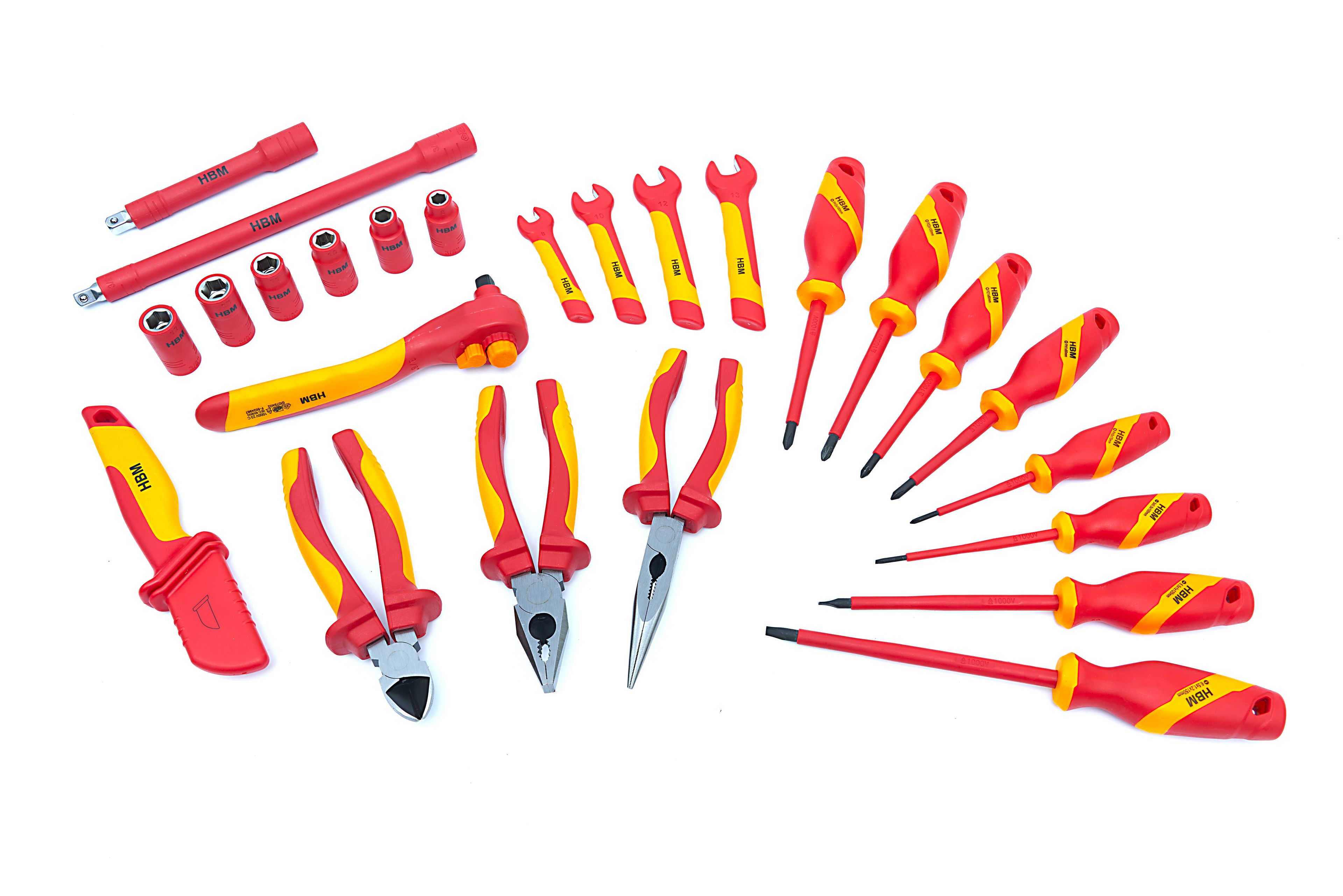 HBM 25 delig VDE gereedschapset | HBM Machines