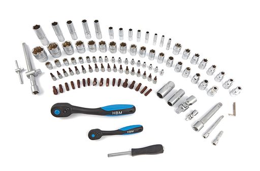 HBM 108-teiliger Profi-Steckschlüsselsatz ... | HBM Machines