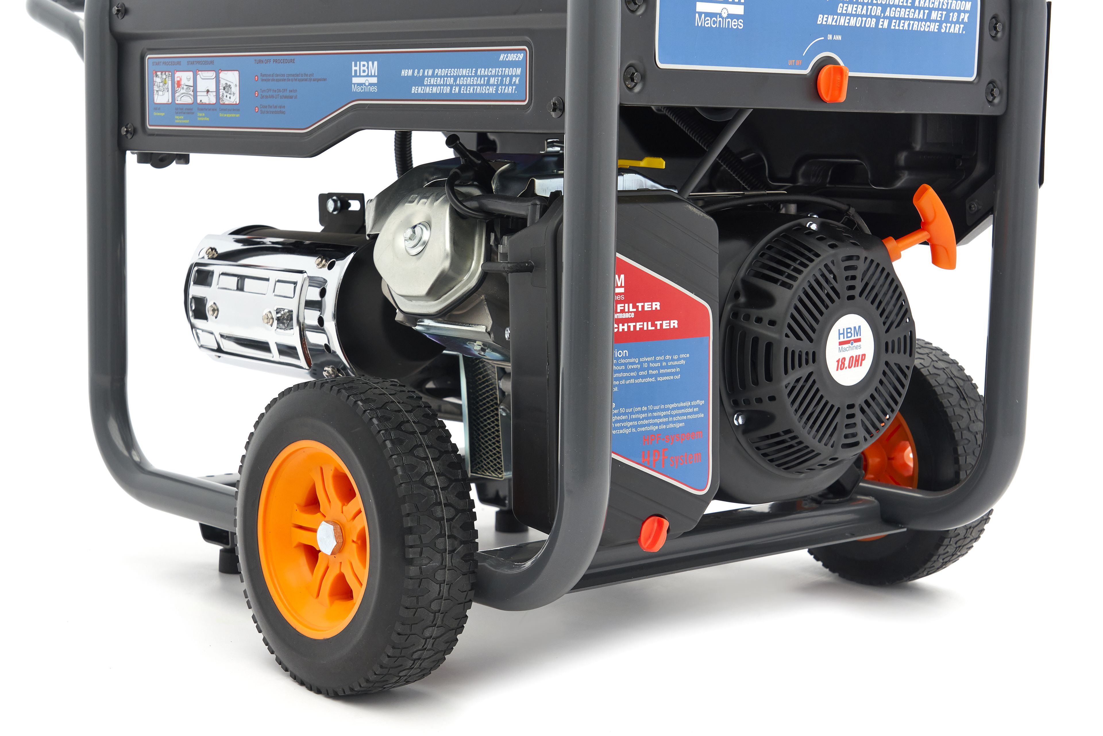 HBM 3800 Watt Krachtstroom Generator, Aggr... | HBM Machines