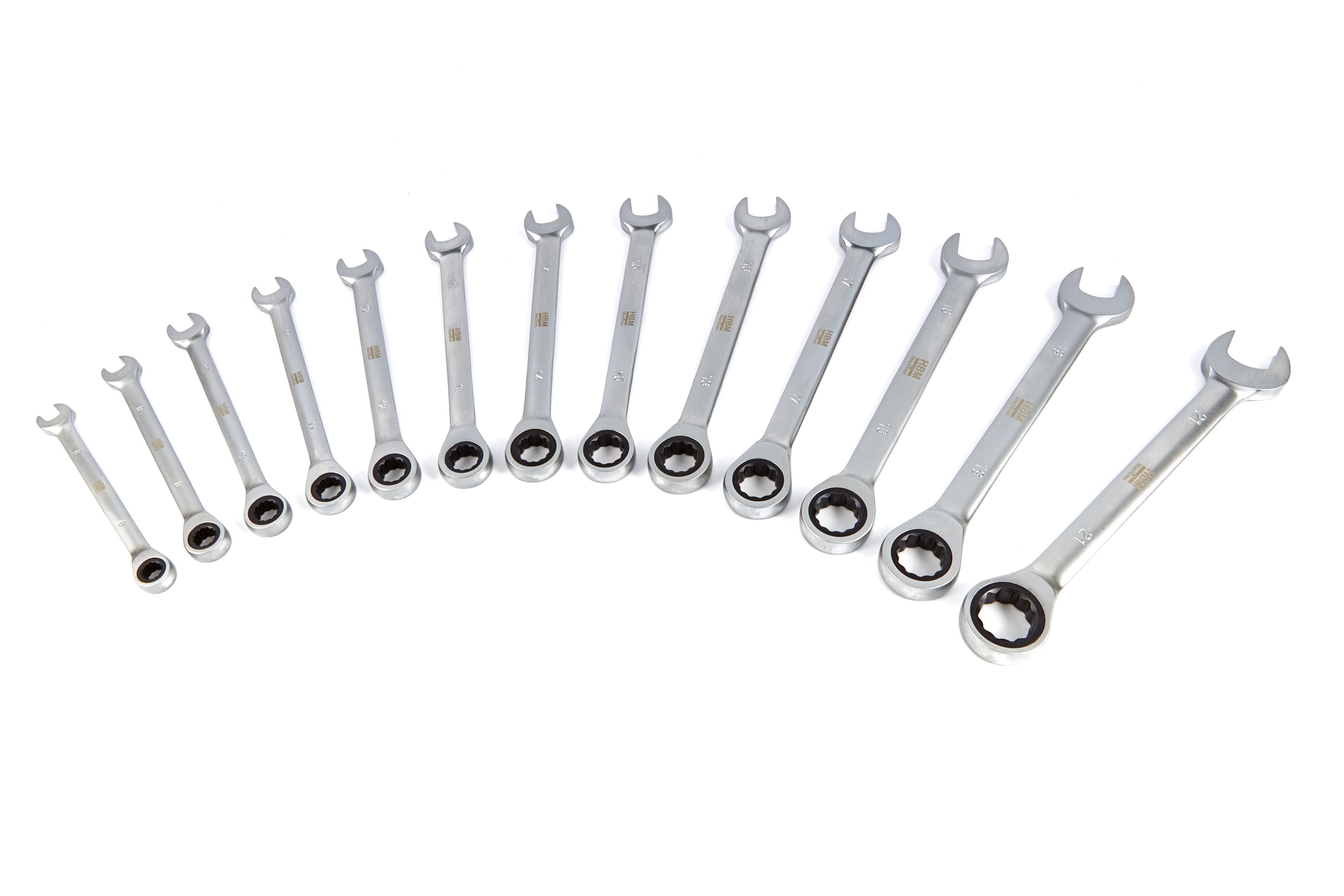 HBM Ring, Ratel, Steeksleutels - Links / R... | HBM Machines