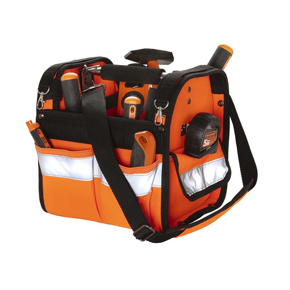 ToolPack Werkzeugtasche Hi-Viz - quadratis... | HBM Machines