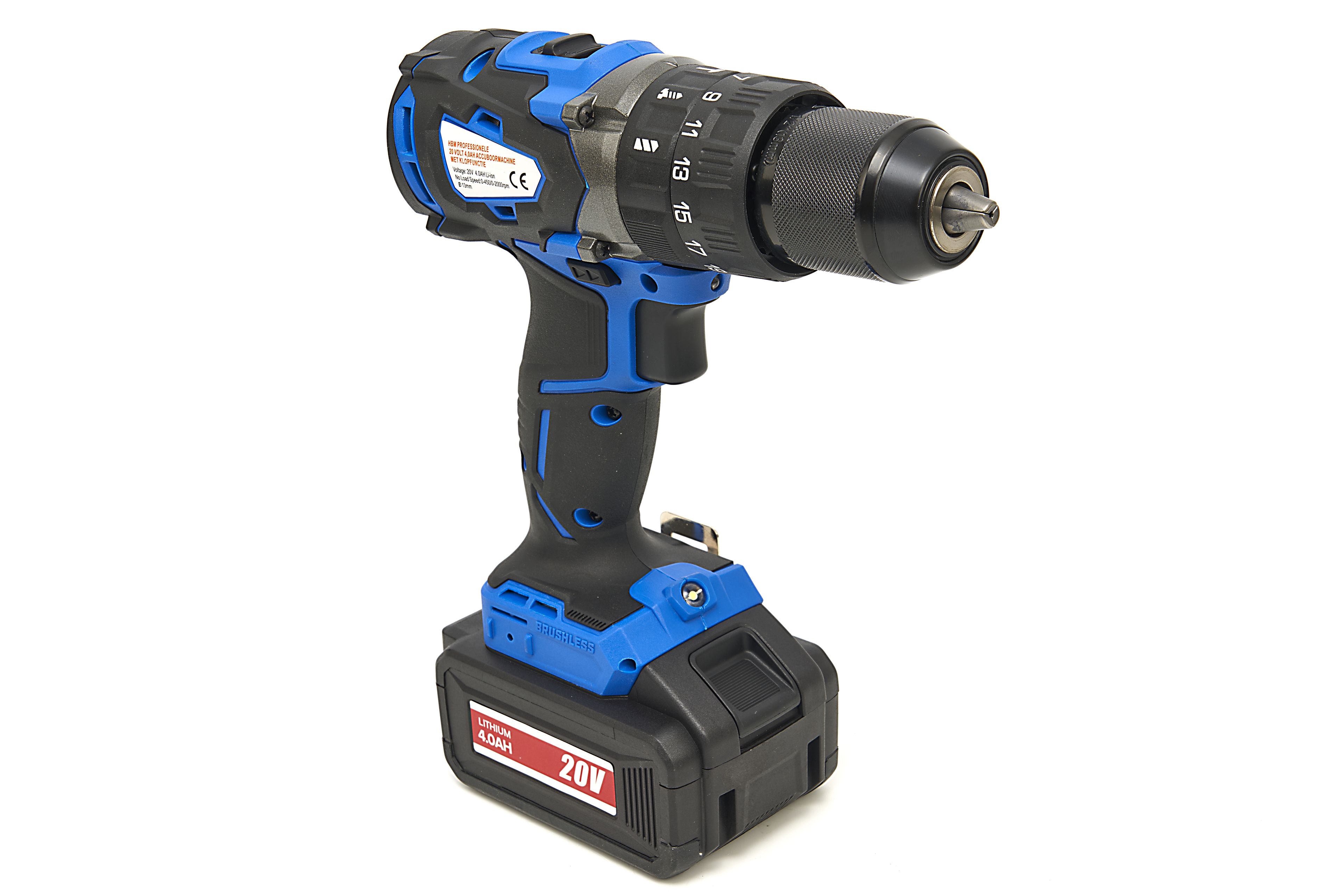 Taladro de batería HBM con función de perc... | HBM Machines