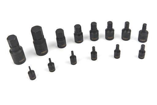 HBM Kracht Inbus Doppenset Inch Maten 14 D... | HBM Machines