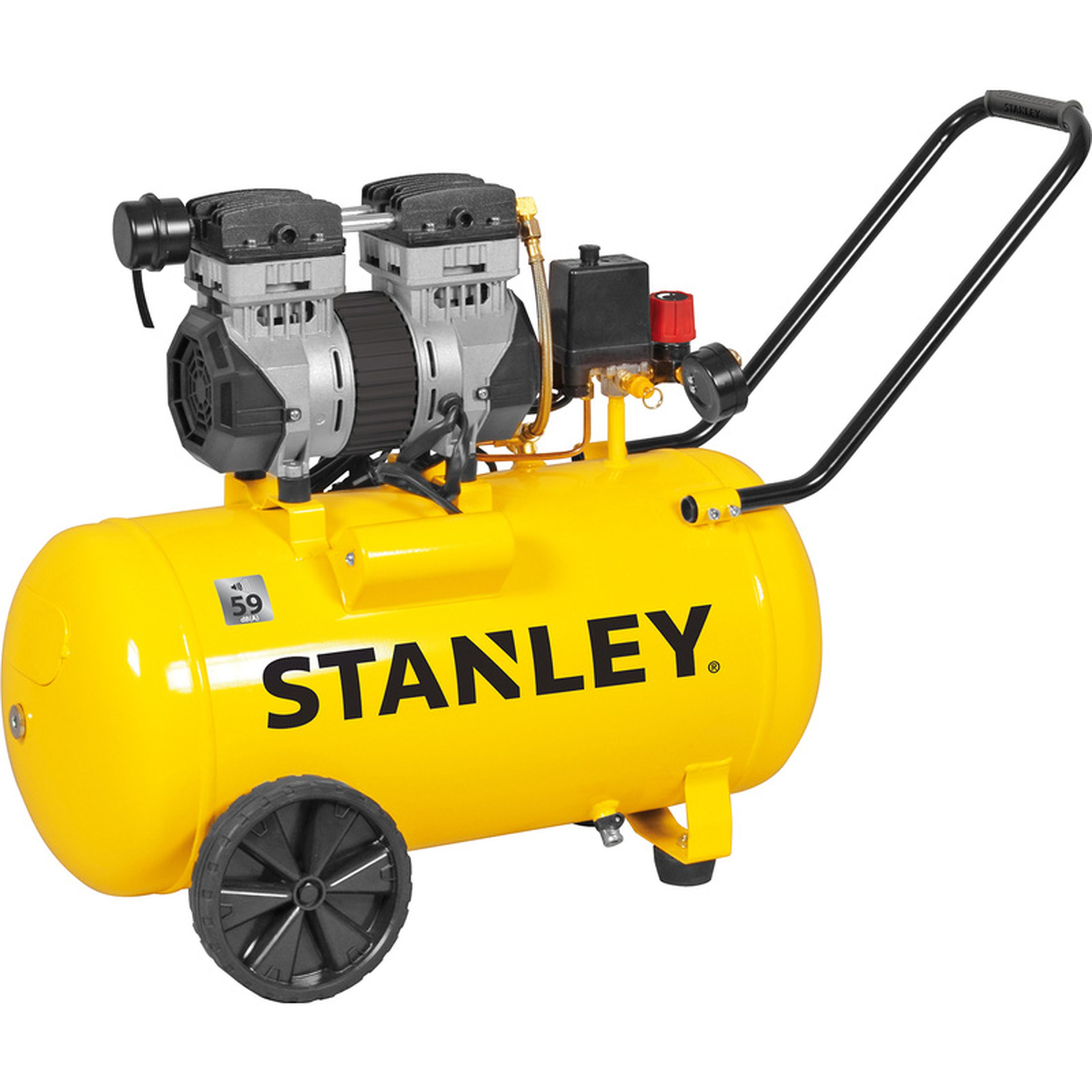 Stanley Kompressor Silent, 50 Liter, SXCMS... | HBM Machines