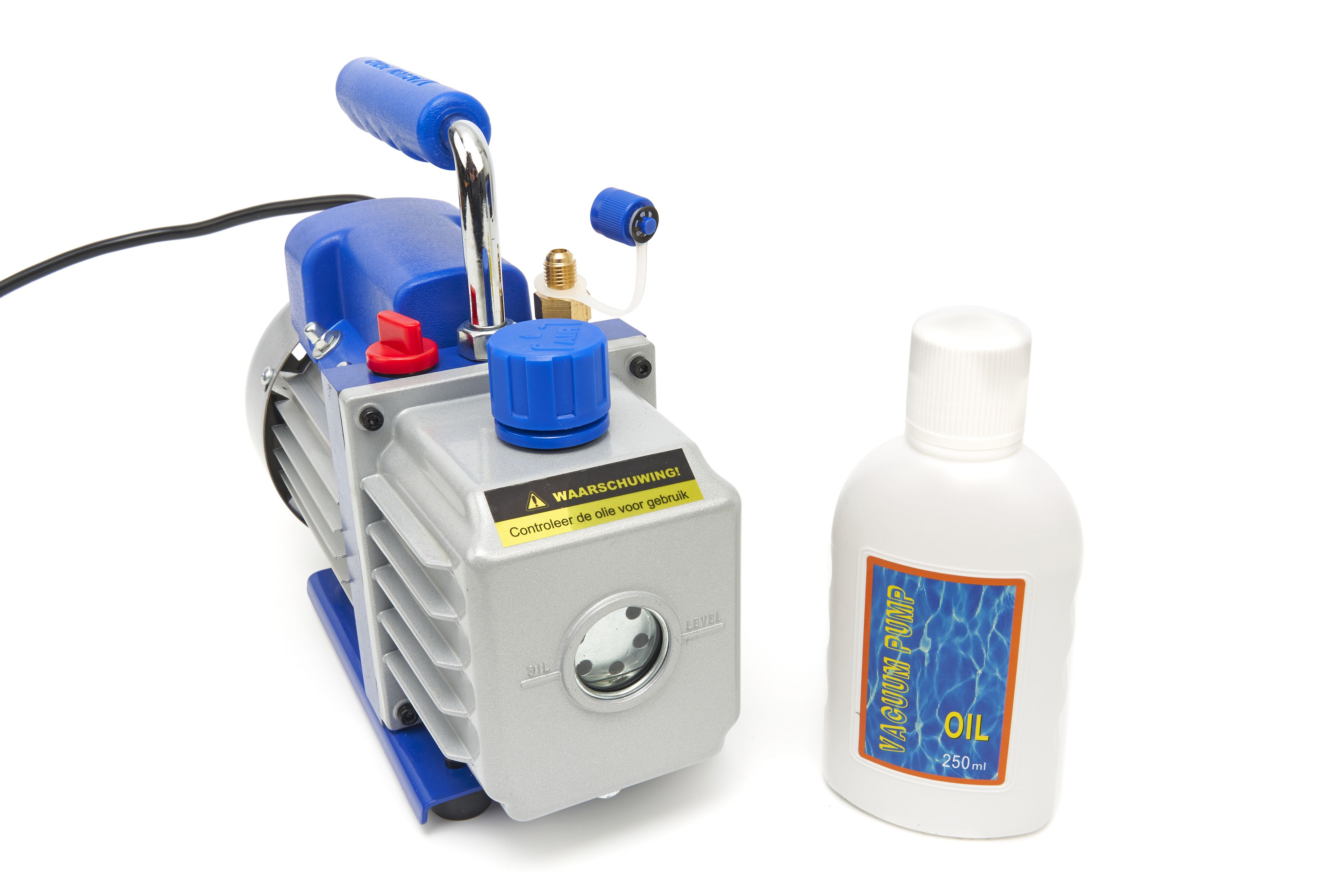 HBM Vacuümpomp 1 Traps met 2 Voudige Manom... | HBM Machines