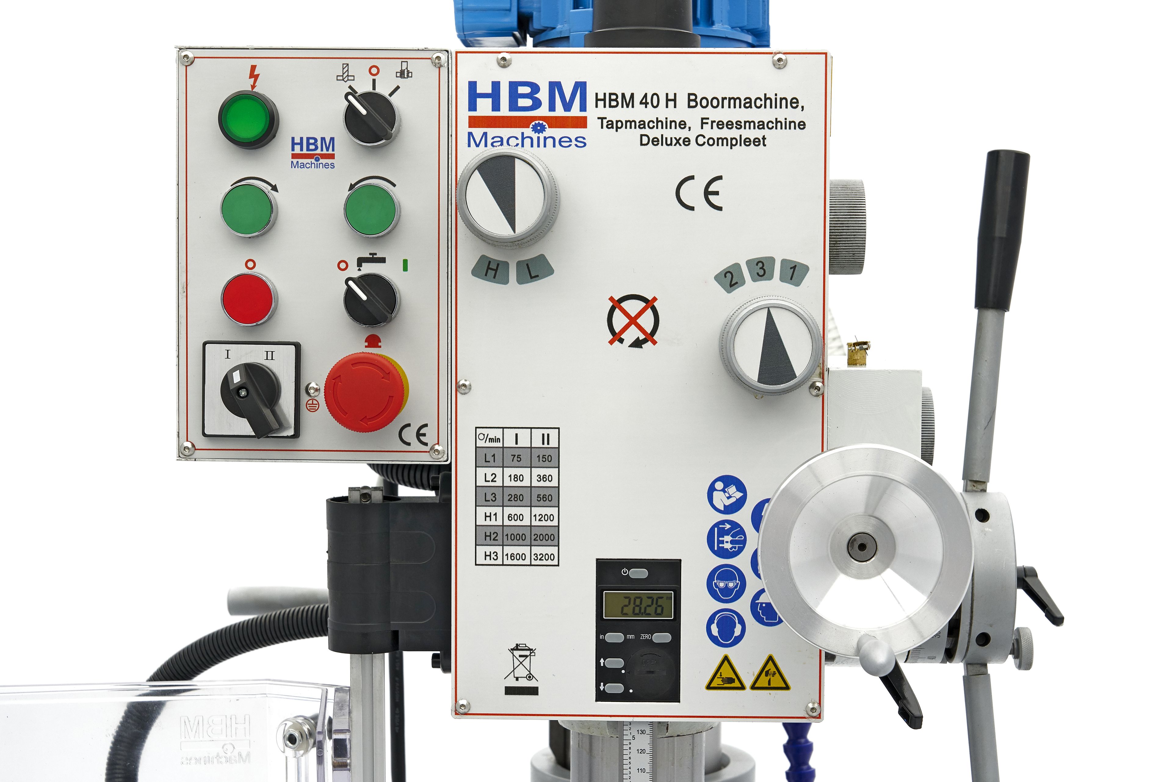 HBM 40 H Boormachine, Tapmachine, Freesmac... | HBM Machines